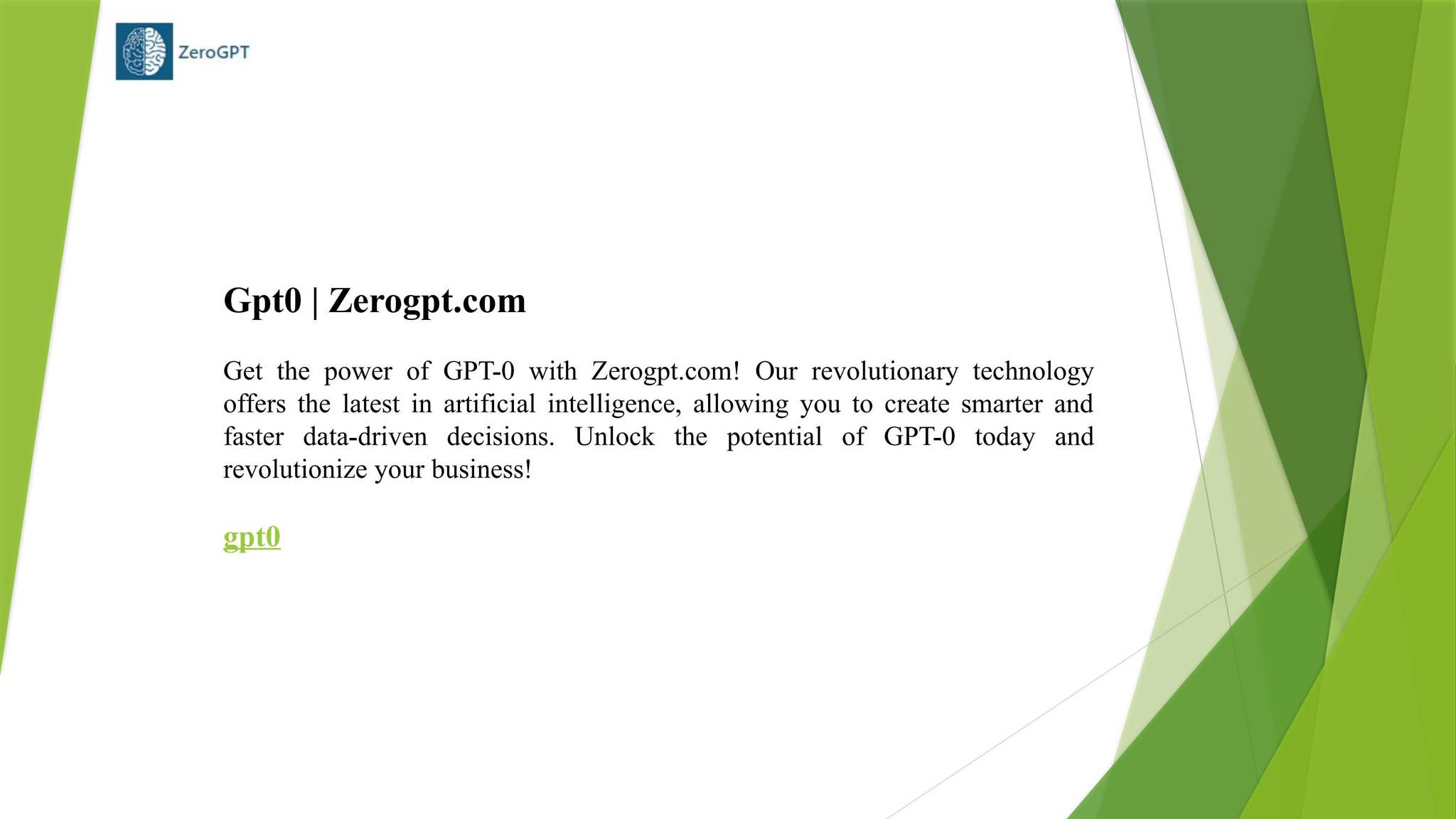 Gpt0 | Zerogpt.com by Zero GPT - Issuu