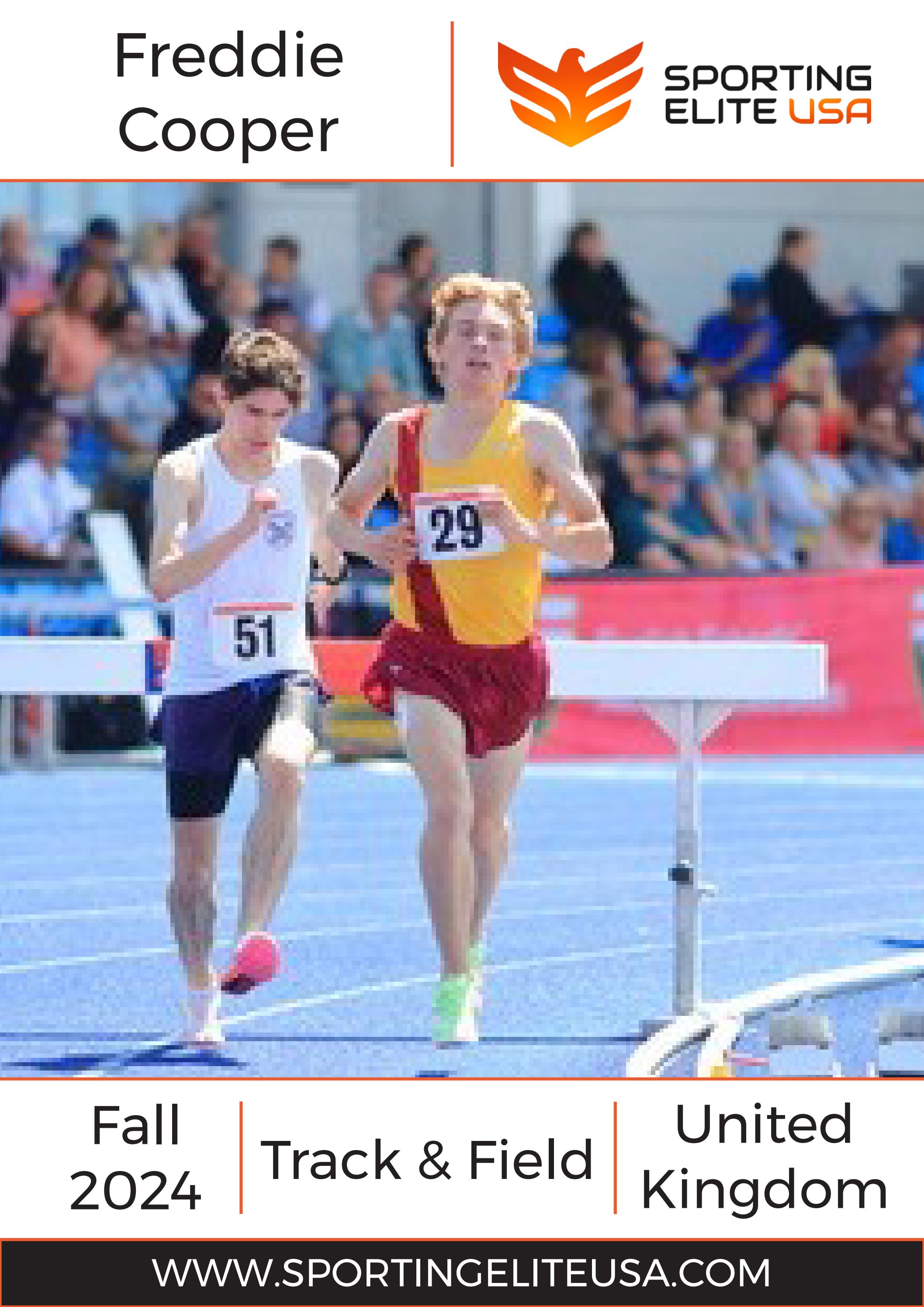 Freddie Cooper Sporting CV by Sporting Elite USA - Issuu