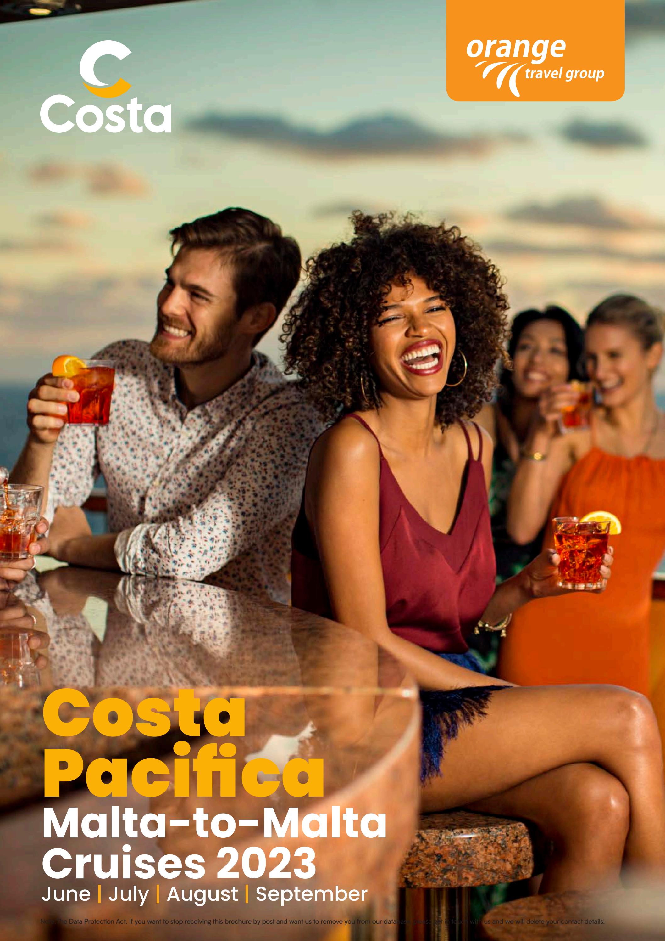 Costa Pacifica 2023 Malta to Malta Cruises by Orange Travel Group - Issuu