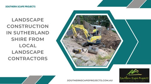 Landscape Construction in Sutherland Shire from Local Landscape Contractors by Southern Scape ...