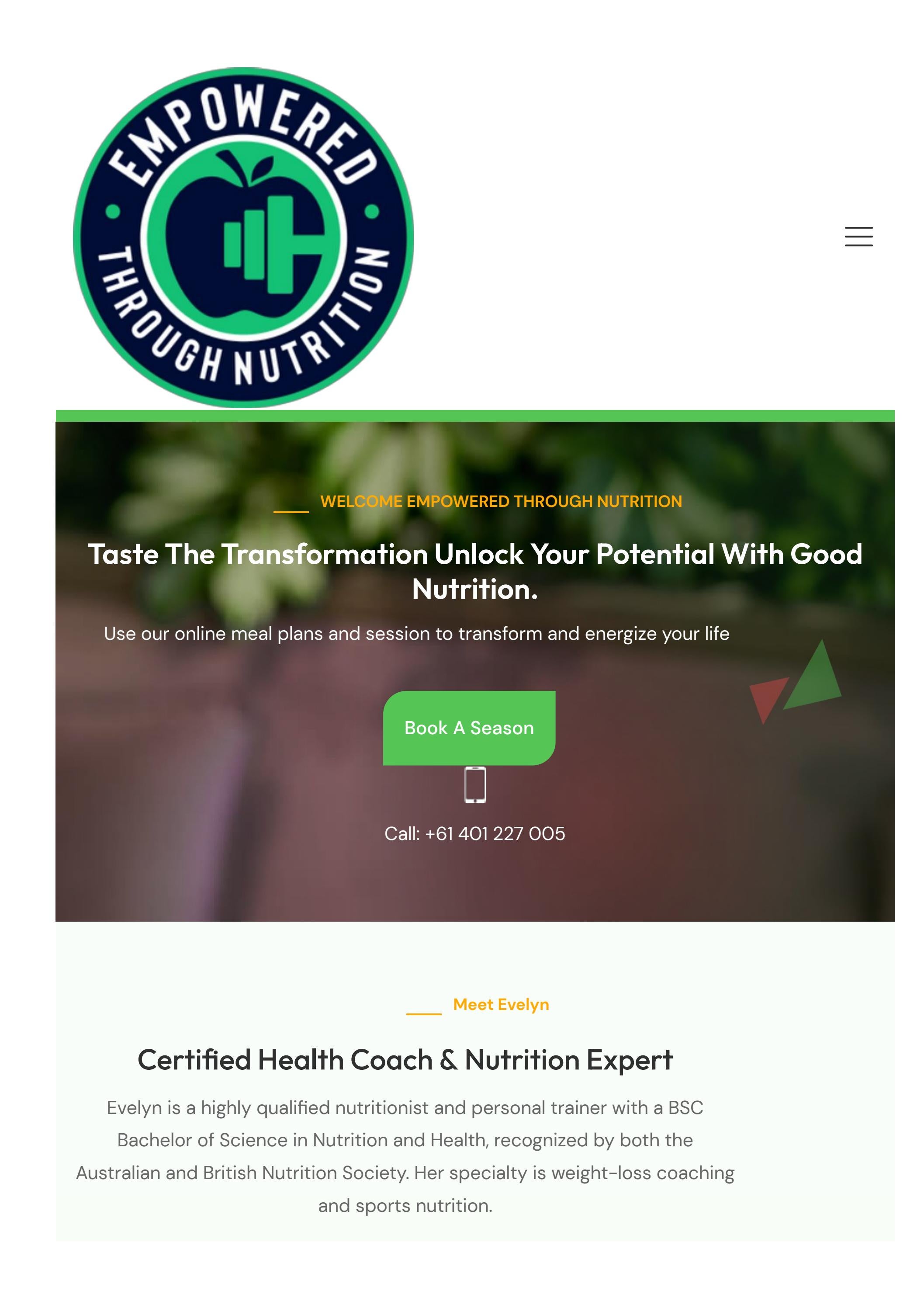 EMPOWERED THROUGH NURITION AUSTRALIA by Australianguide - Issuu