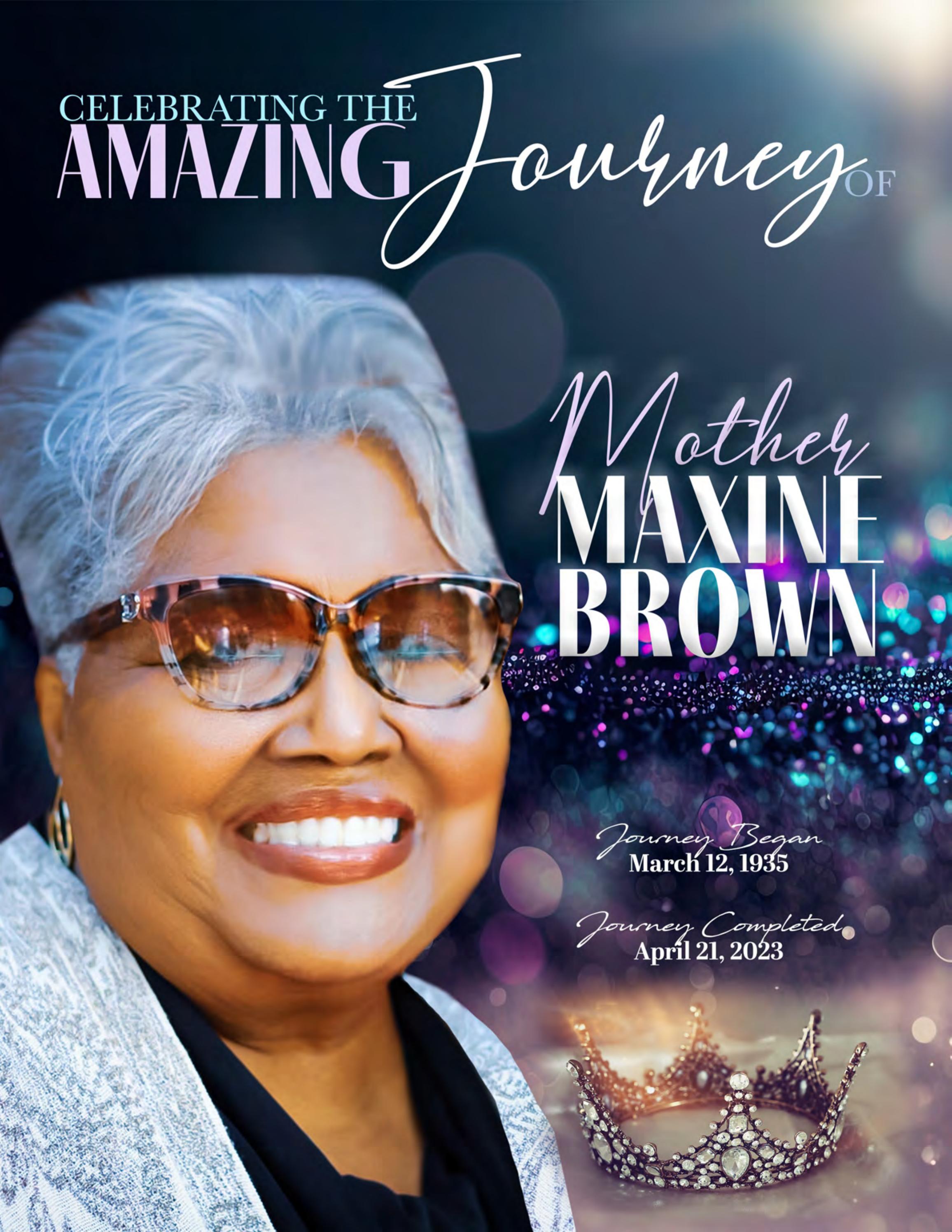 Mother Maxine Brown Program by The Print House - Issuu