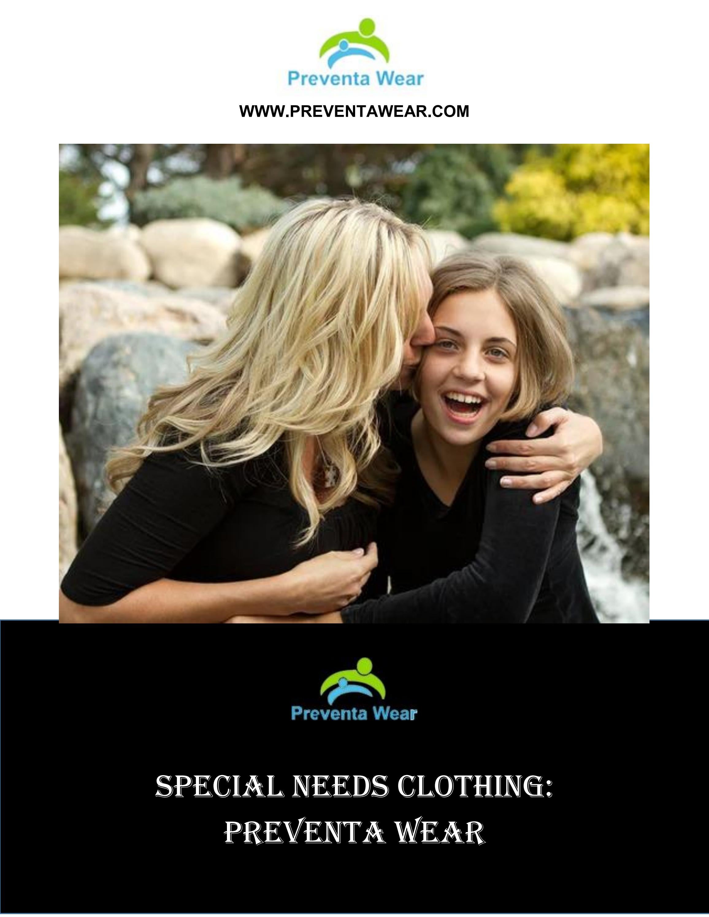 Adaptive Clothing Solutions for Special Needs| Preventa Wear by ...