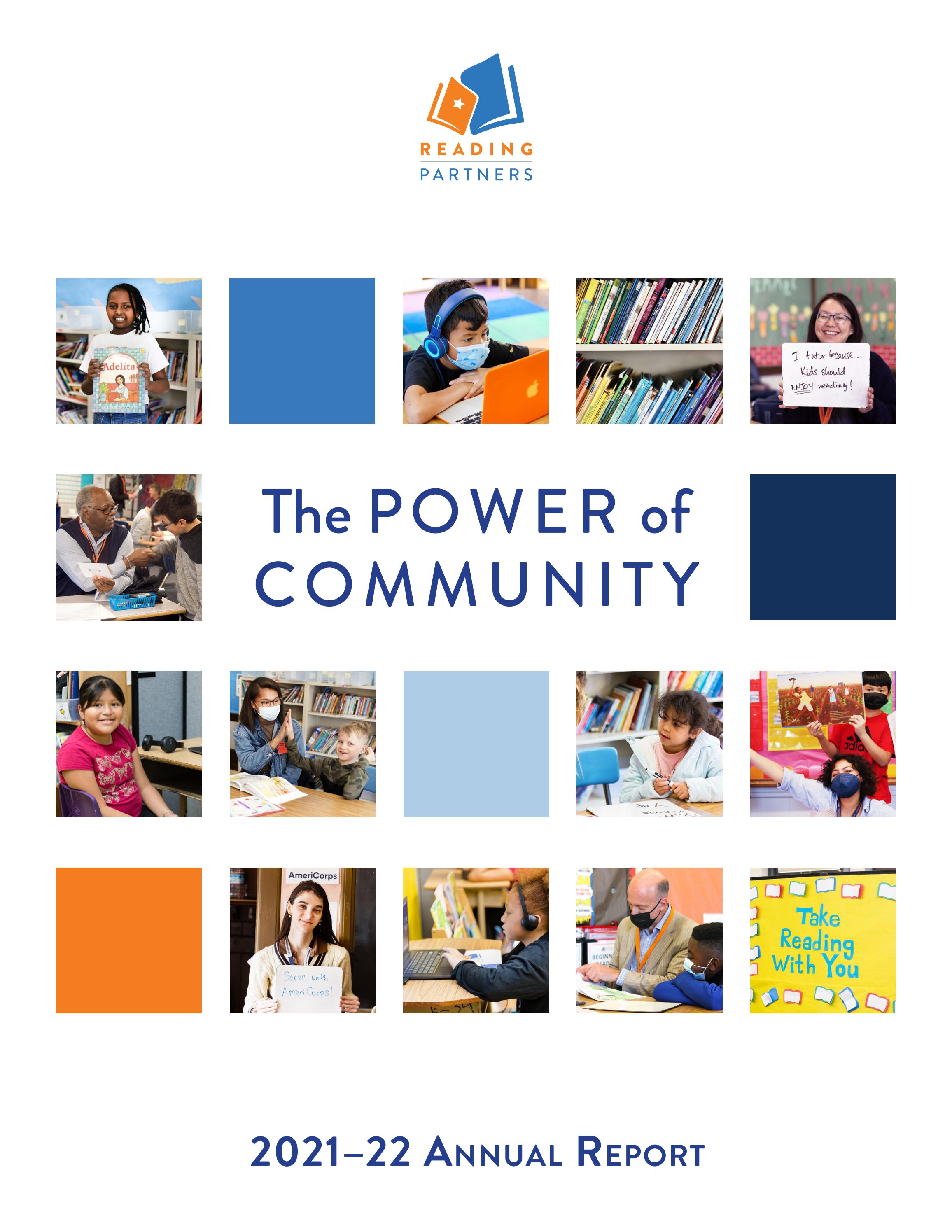 The Power of Community | Reading Partners 2021-22 Annual Report by ...