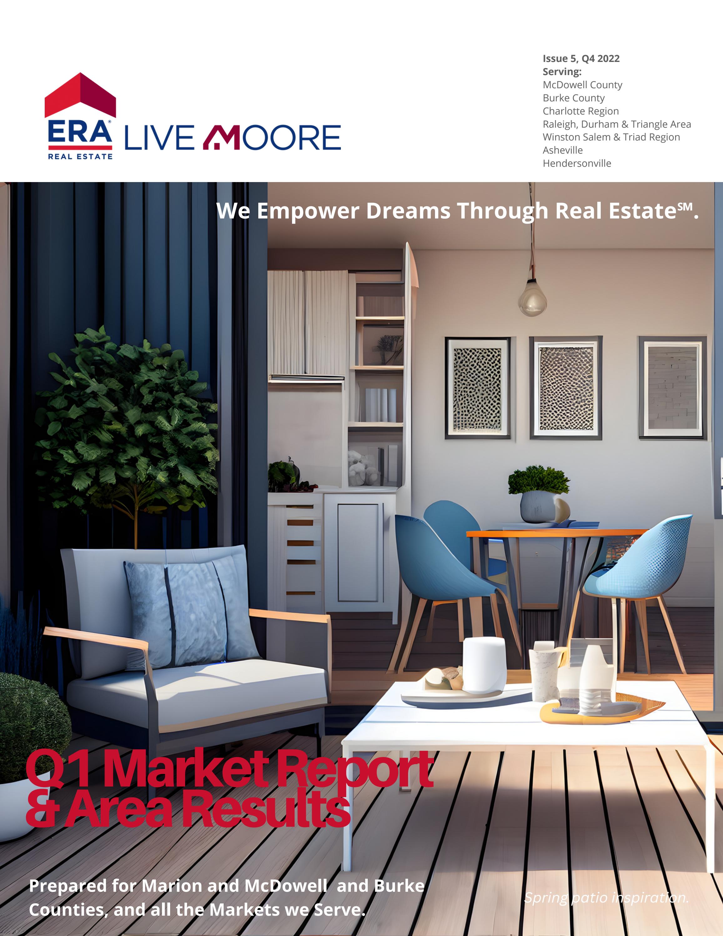 Q1 Market Report ERA Live Moore Burke & McDowell County by ERA Live ...