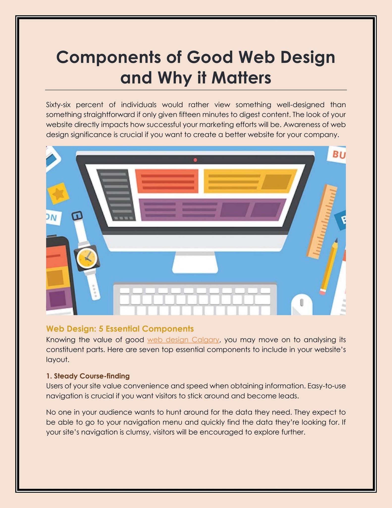 Components of Good Web Design and Why it Matters by Cornerstone Digital ...