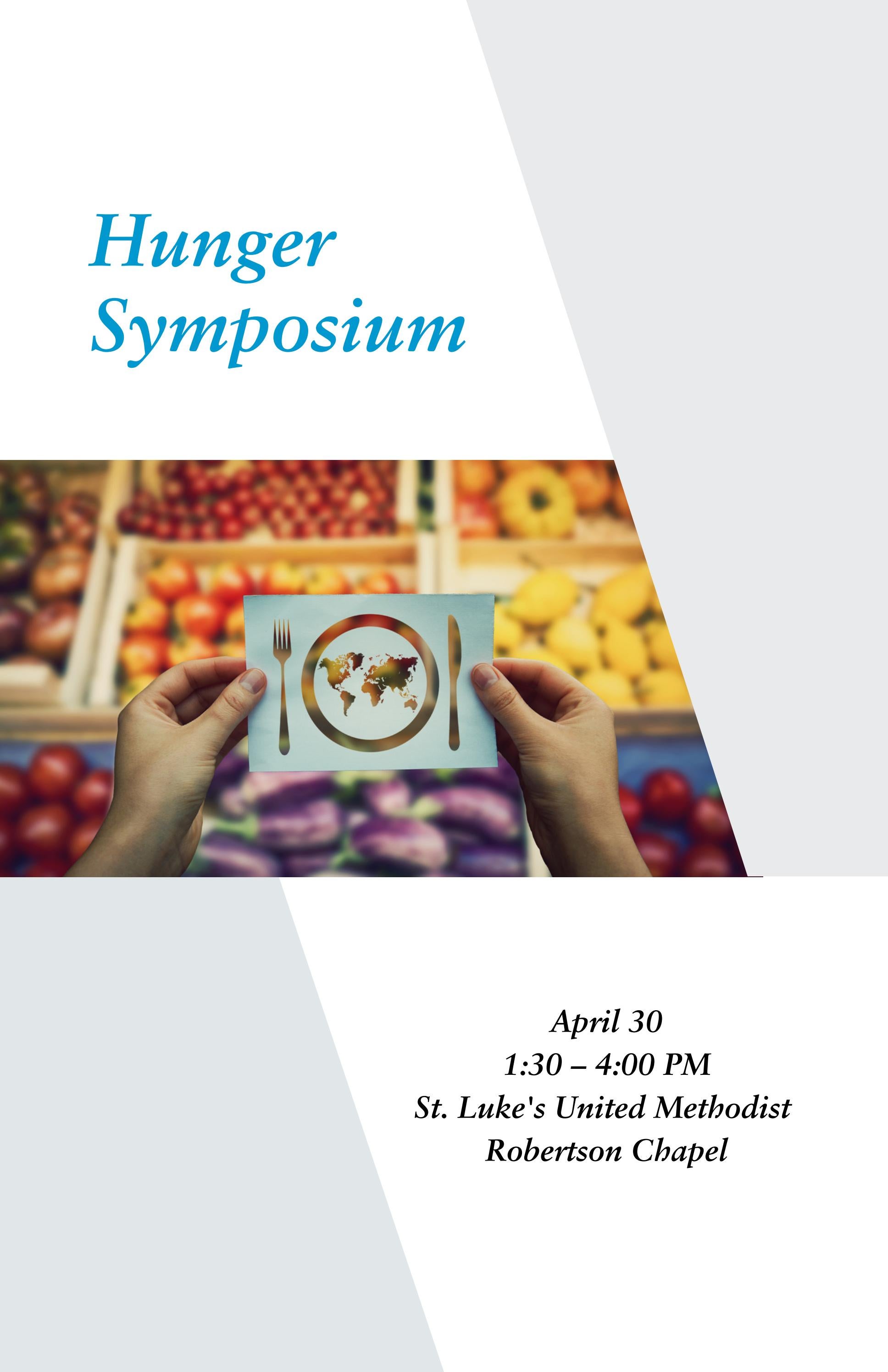 Hunger Symposium 2023 by St. Luke's UMC - Issuu