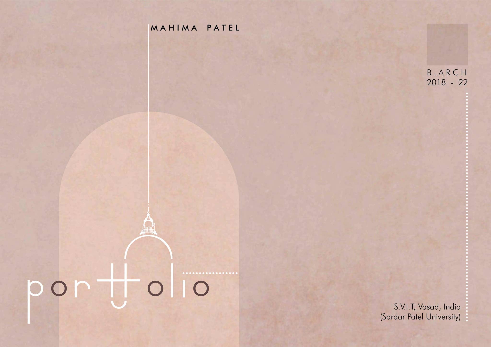 Mahima Patel- Undergraduate Portfolio- Architecture by MAHIMA PATEL - Issuu