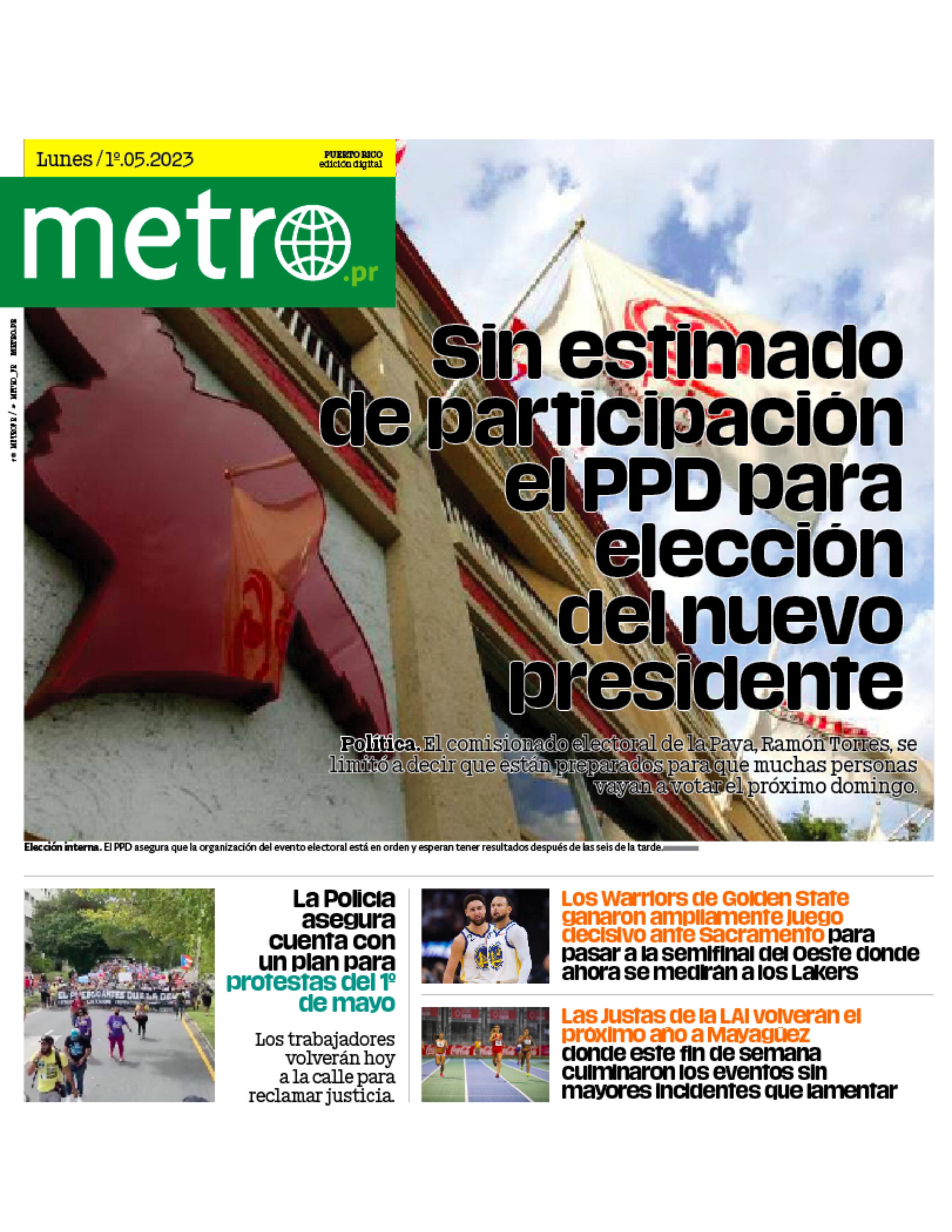 20230501Portada by Metro Puerto Rico - Issuu