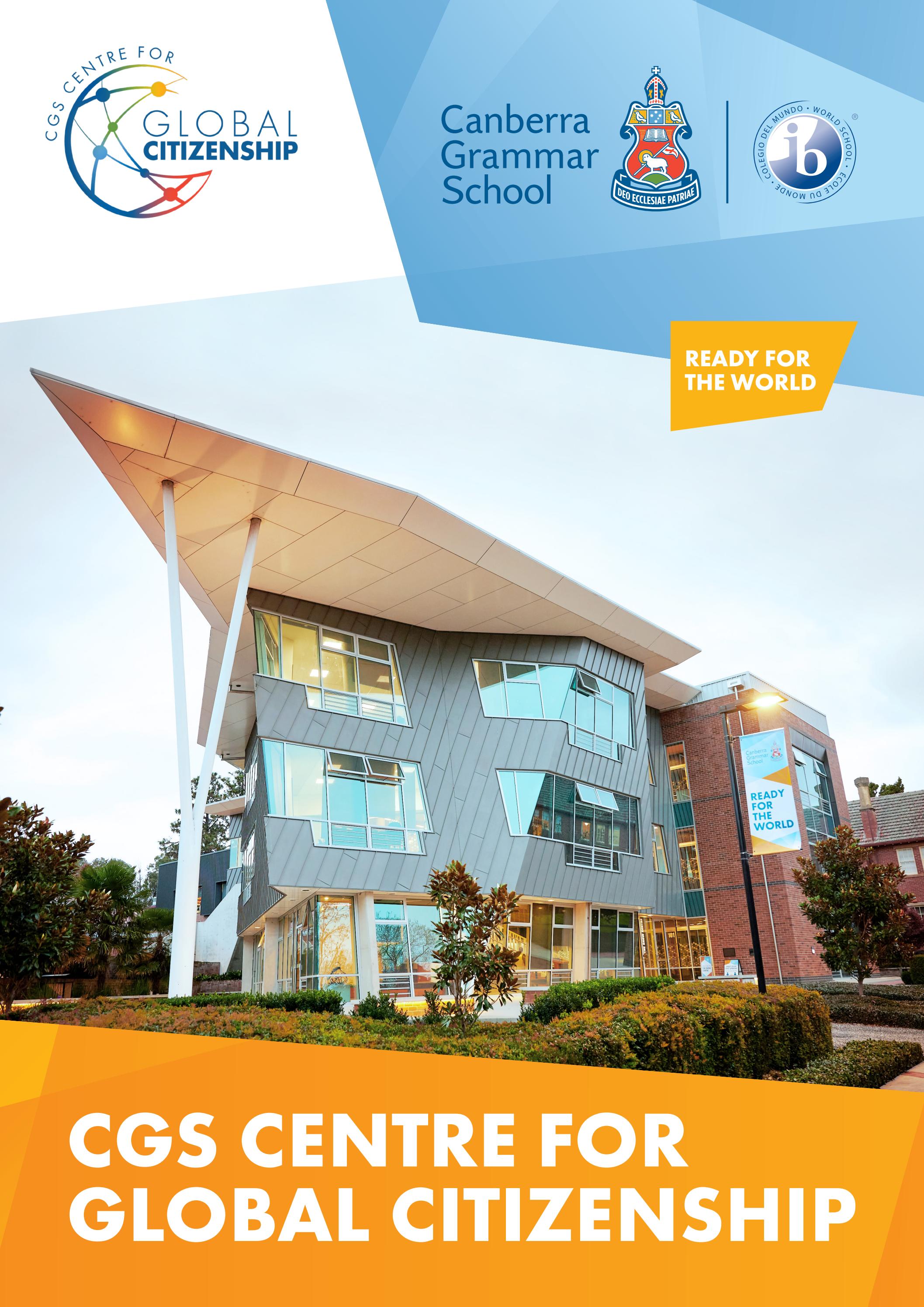 CGS Centre for Global Citizenship by Canberra Grammar School - Issuu