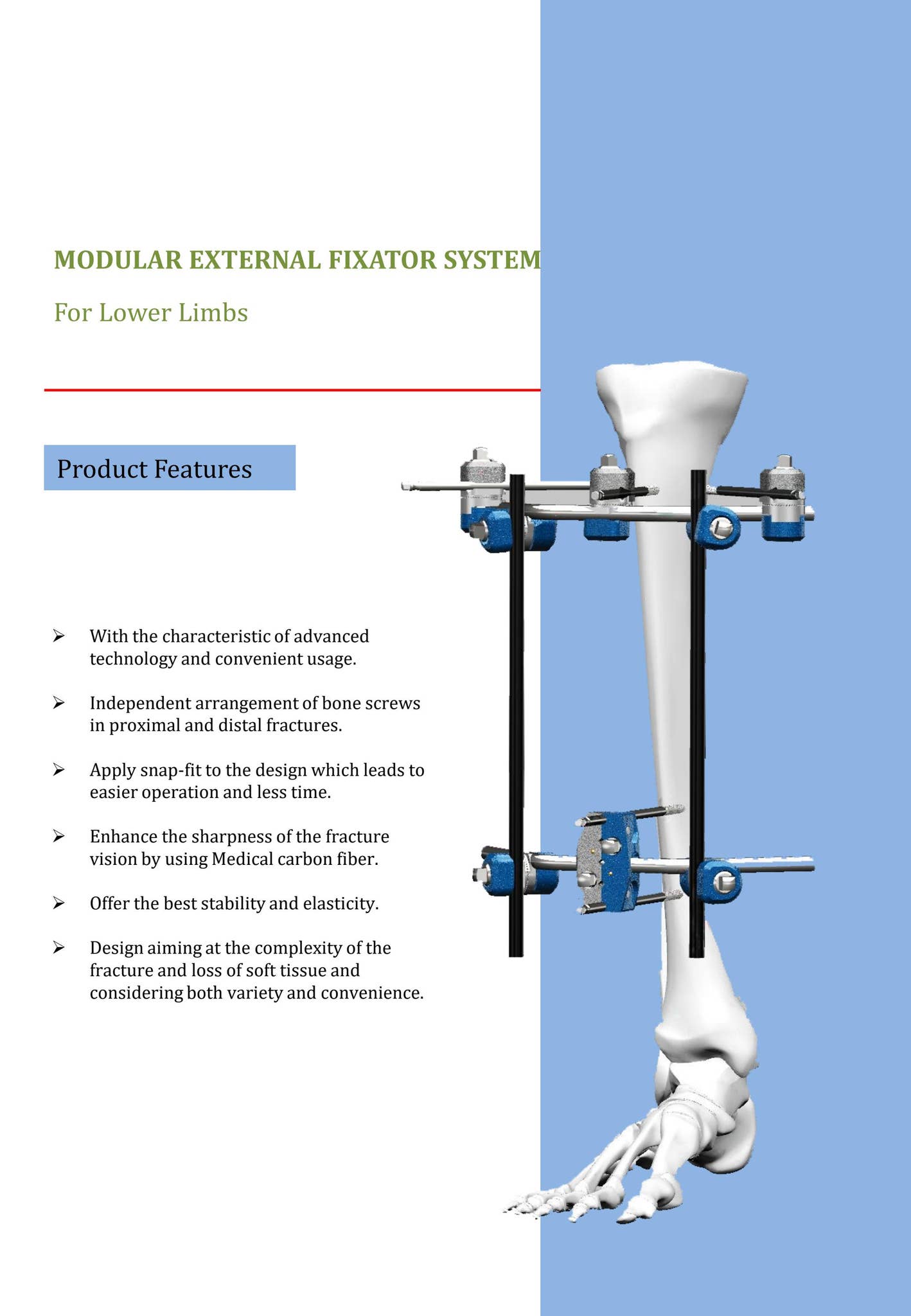 Modular External Fixator System by MadisonOrtho by ...