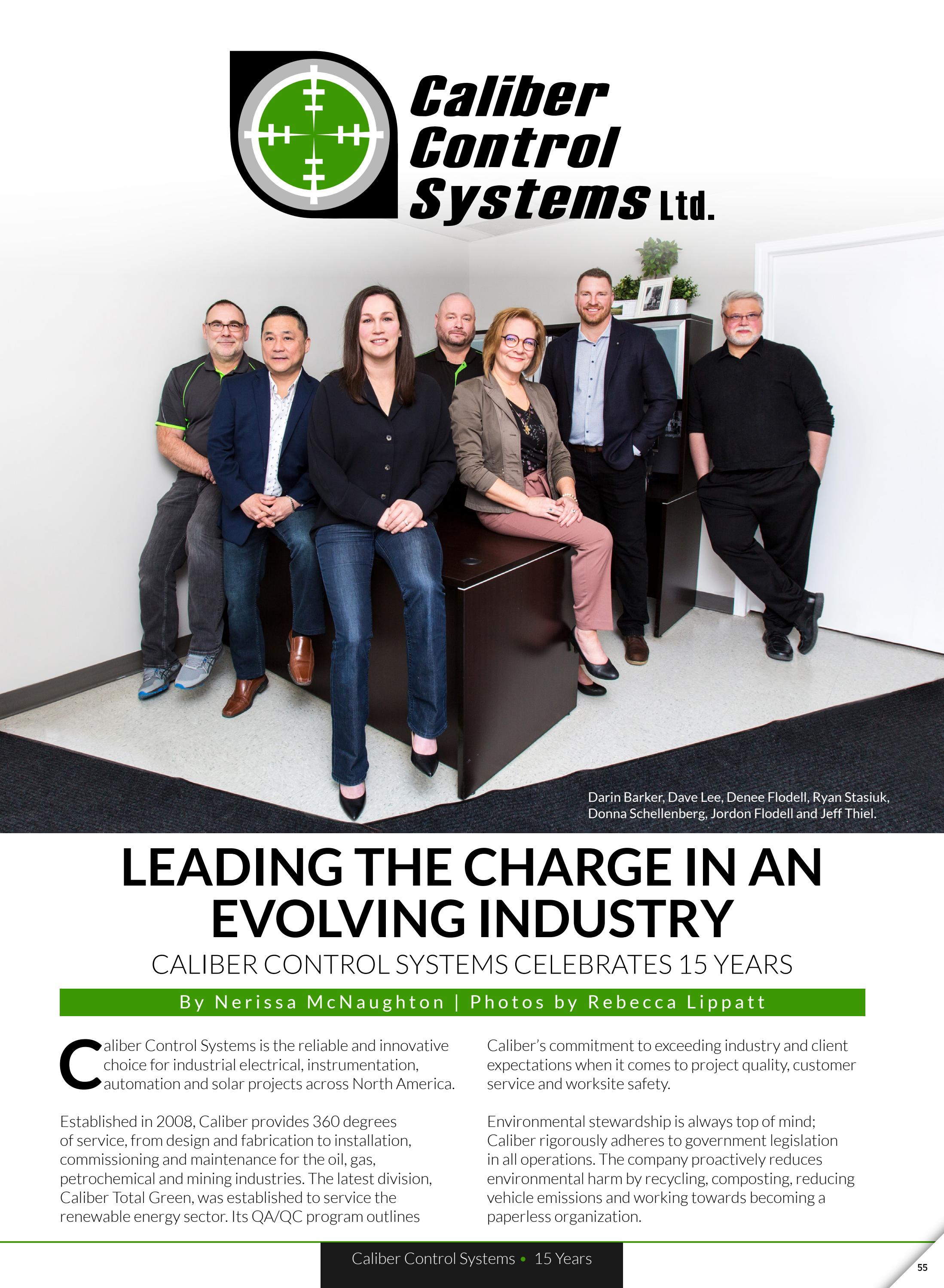 Caliber Control Systems Ltd. - Celebrating 15 Years by Business in ...