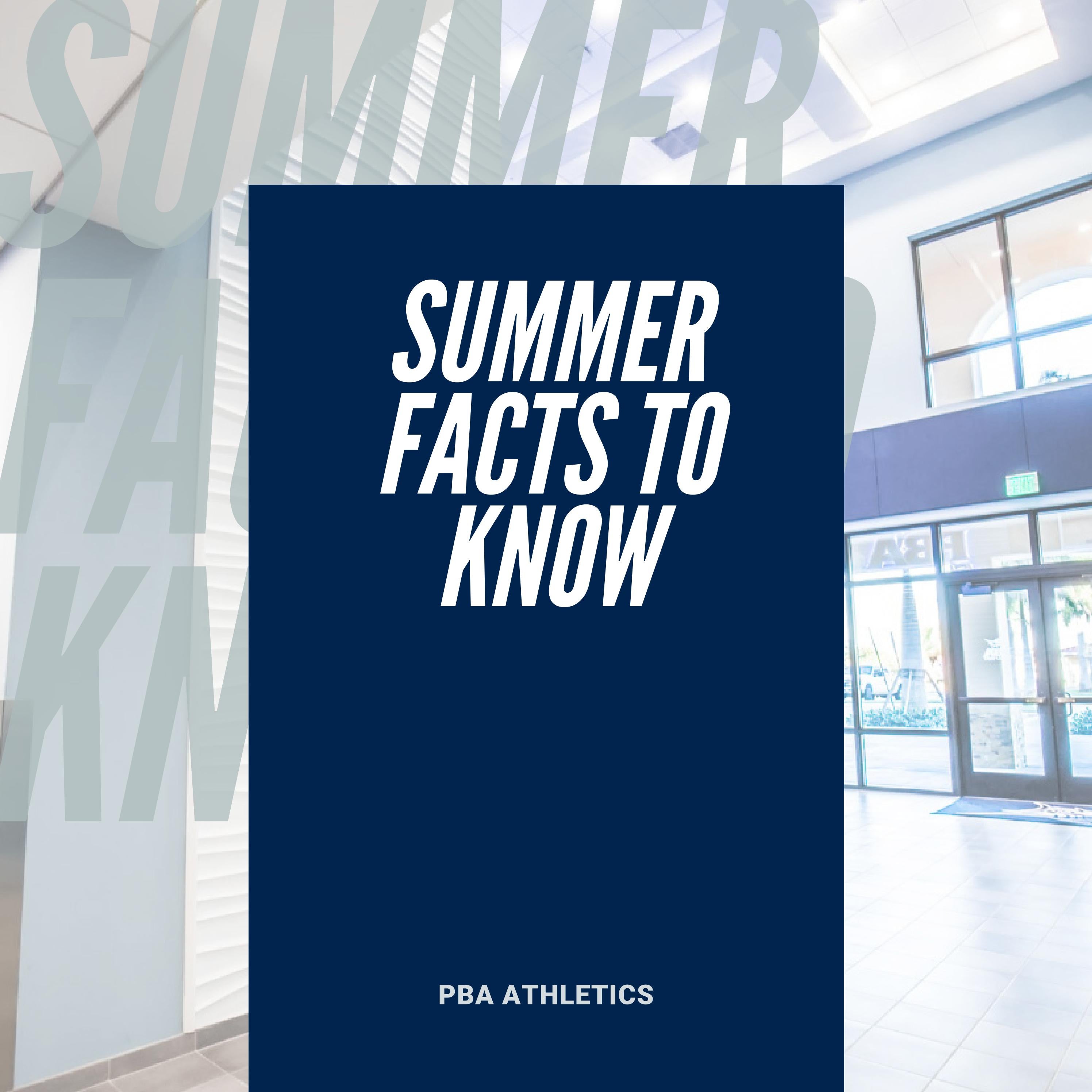 2023 Sailfish Summer Handbook by PBA Athletics - Issuu
