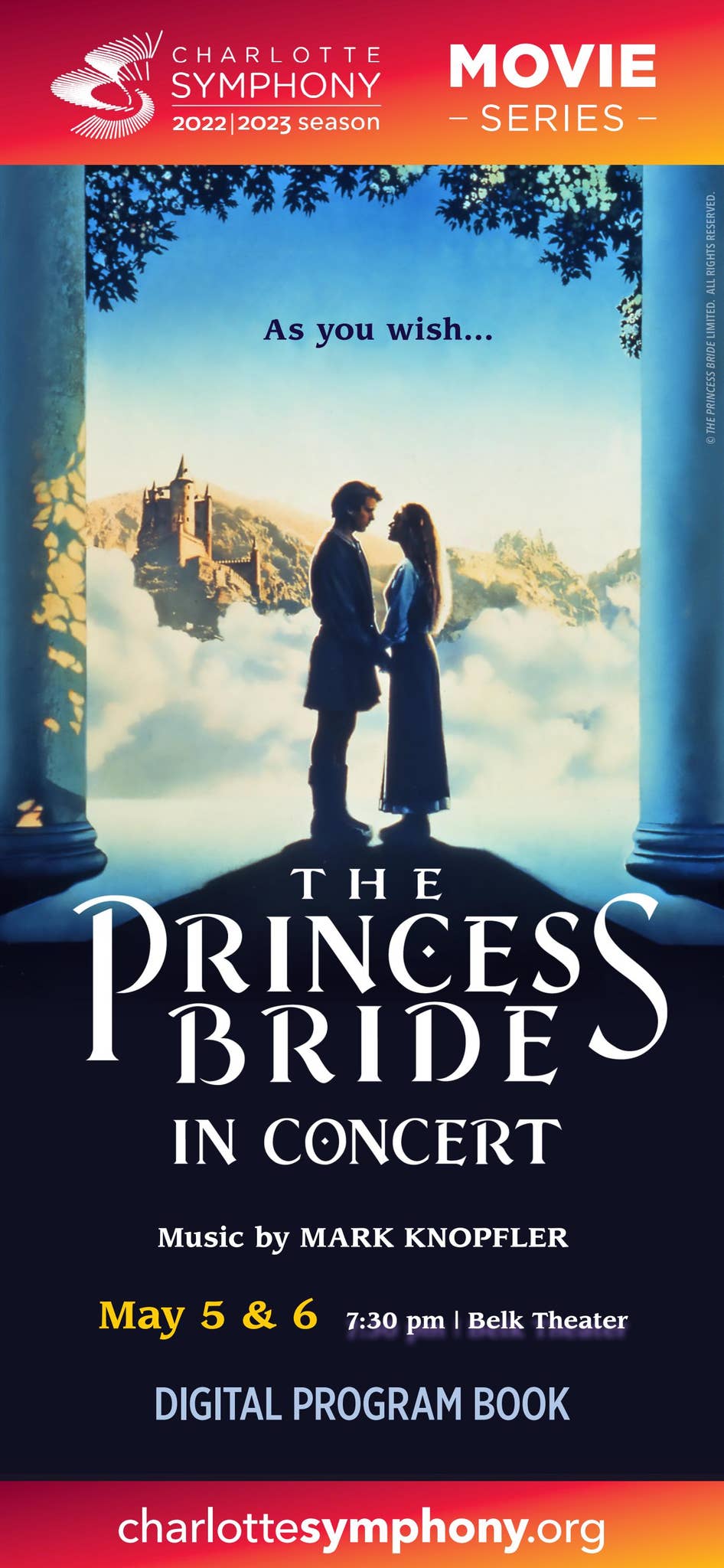 CSO The Princess Bride in Concert - program 05-05-23 by Charlotte ...