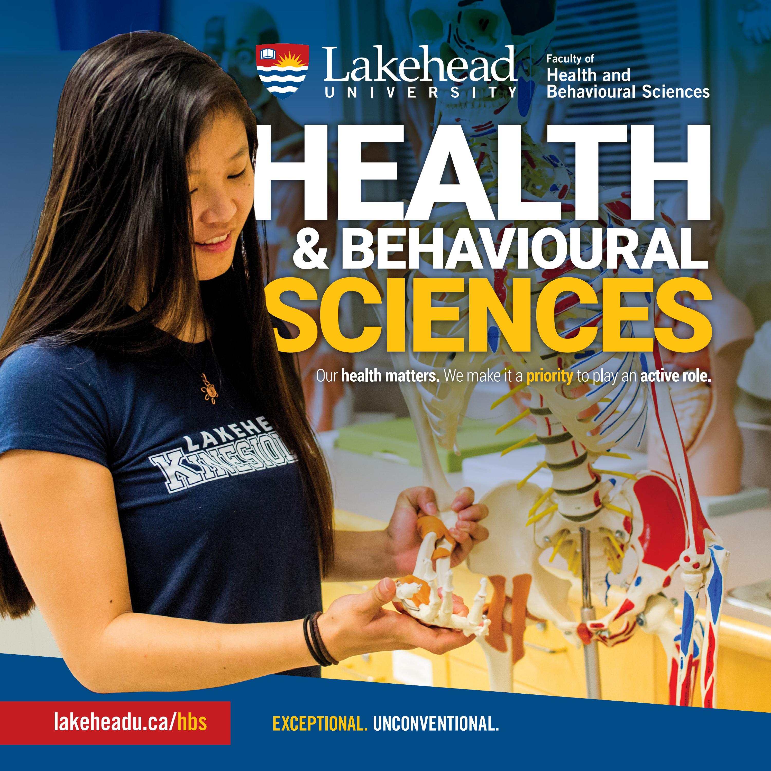 Health & Behavioural Sciences Brochure 2023 - Lakehead University by ...