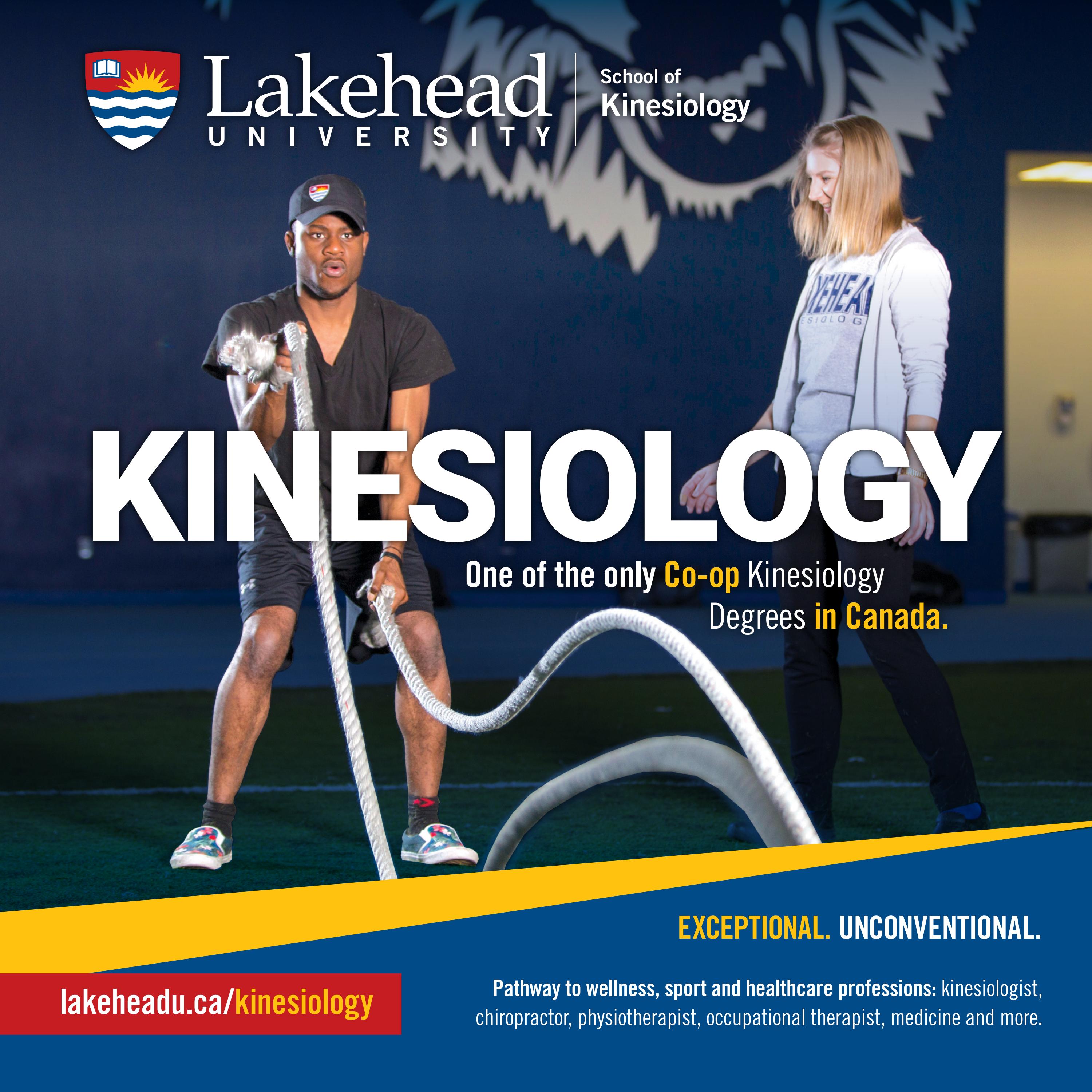 Kinesiology Brochure 2023 - Lakehead University by Lakehead University - Issuu