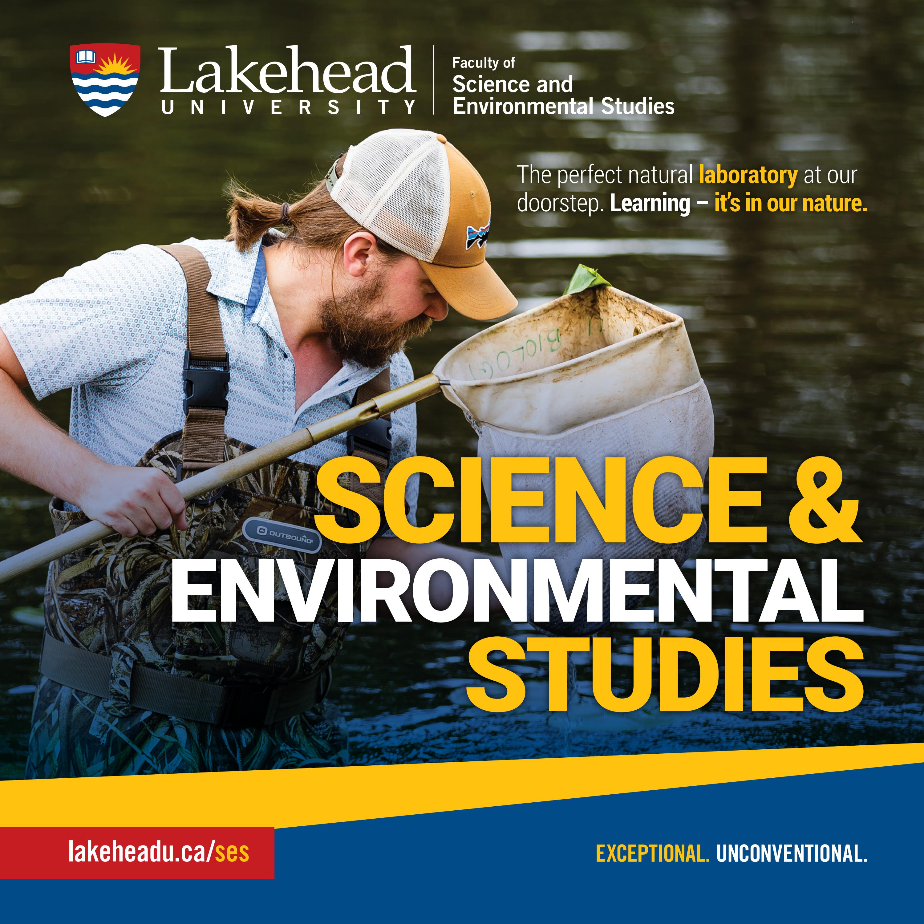 Science & Environmental Studies Brochure 2023 - Lakehead University by Lakehead University - Issuu