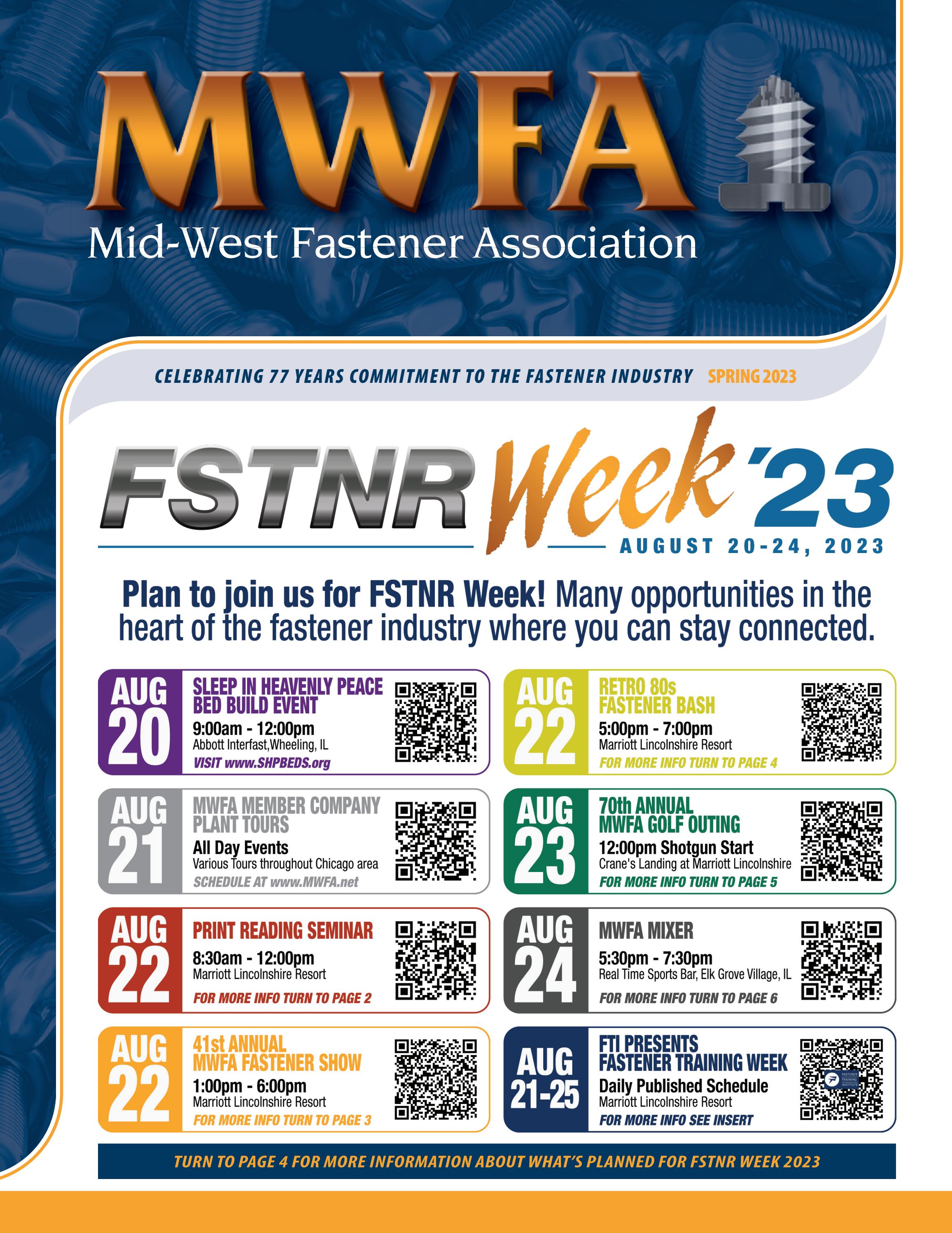 Mid-West Fastener Association | Spring 2023 Newsletter by Graphika Creative - Issuu