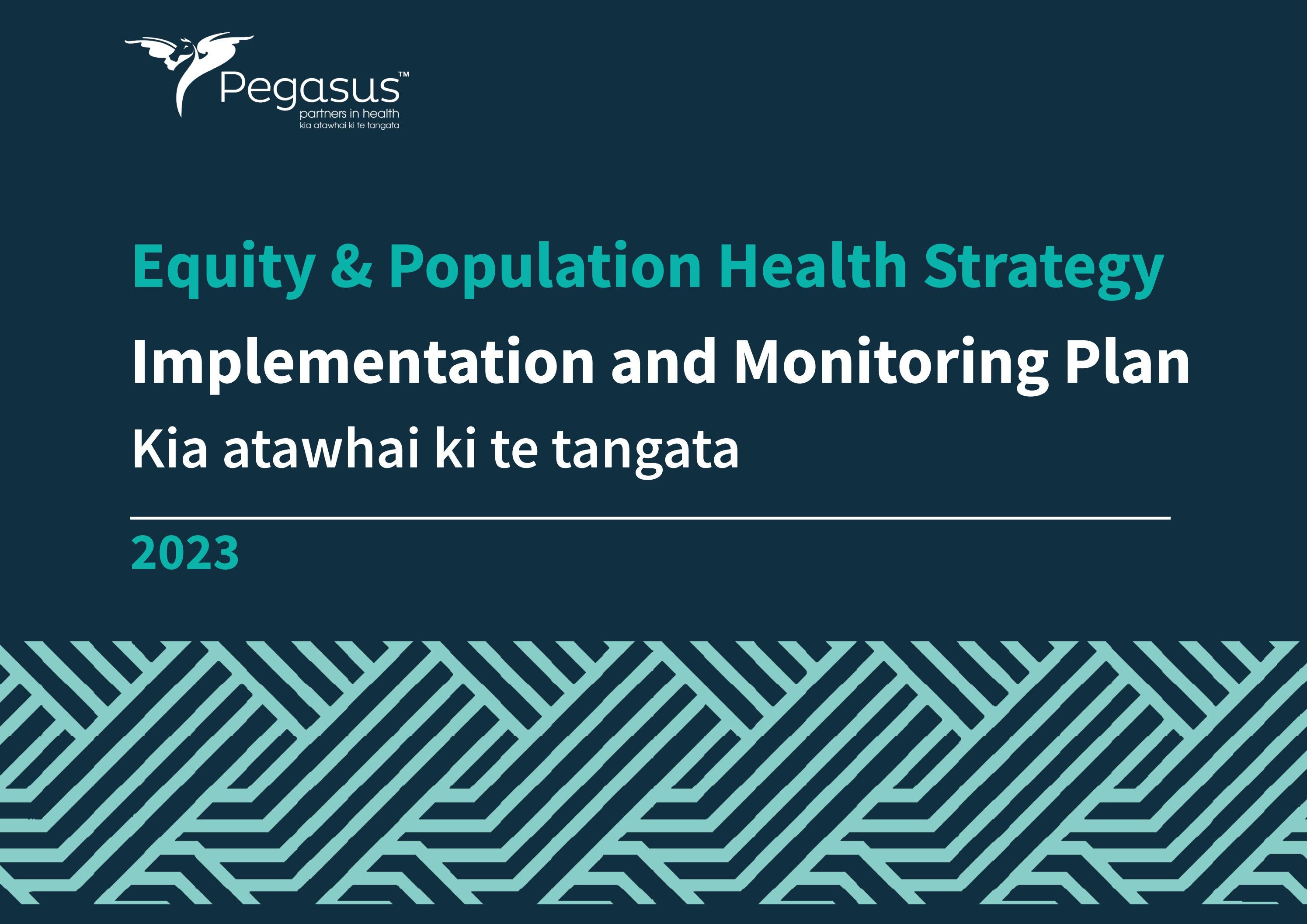 Equity & Population Health Implementation Plan by PegasusHealth - Issuu