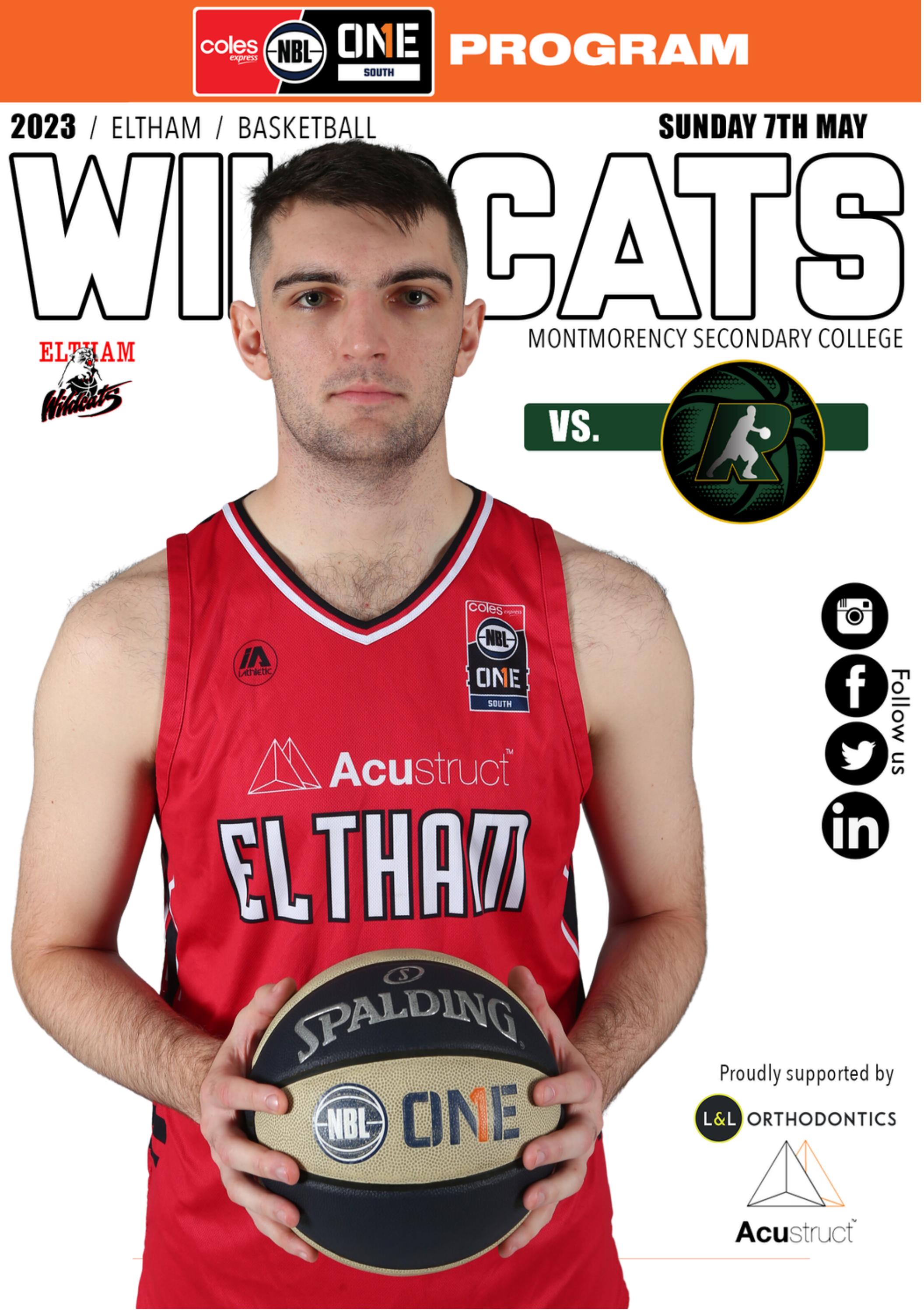 Eltham Wildcats NBL1 Game Booklet - Sunday 7th May by elthamwildcats ...