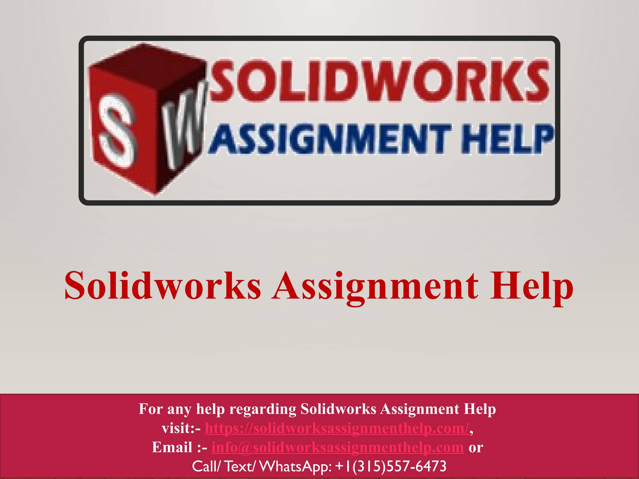 Solidworks Assignment Help by Solidwork Assignment Help - Issuu