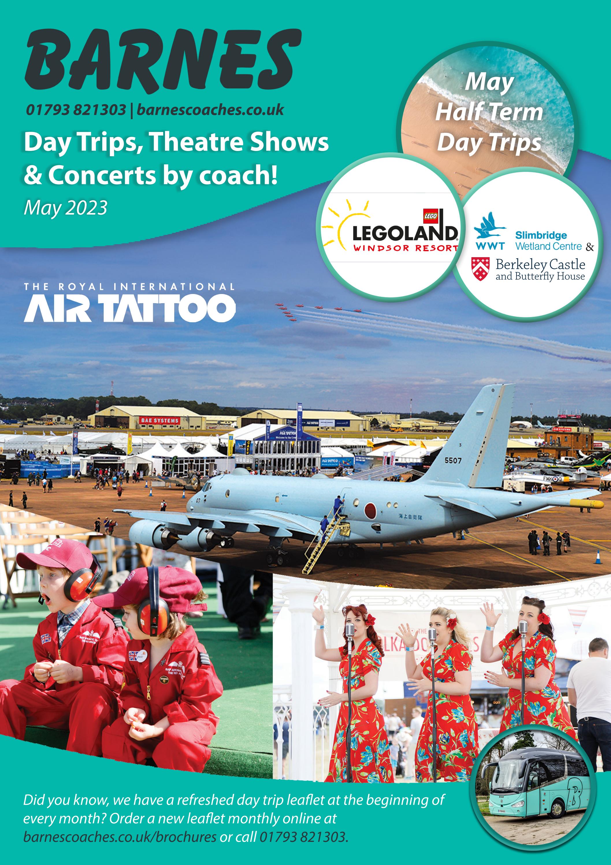 Barnes Coaches Day Trip Brochure - May 2023 Issue by Barnes Coaches - Issuu