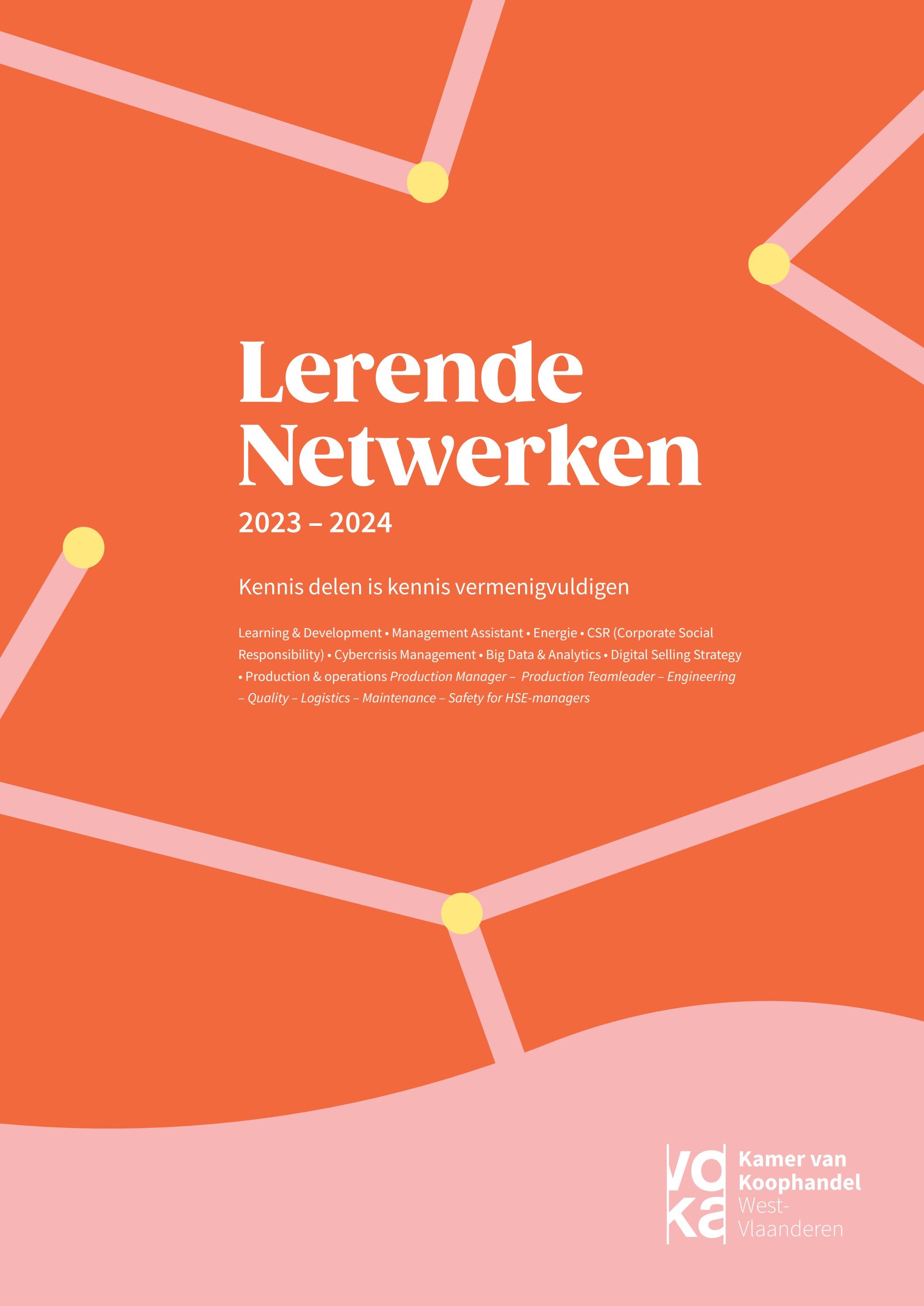 Voka West-Vlaanderen - Lerende Netwerken 2023-2024 by Voka - Vlaams ...