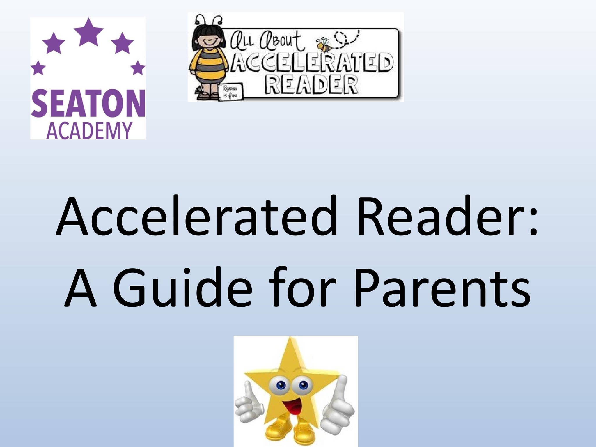 Accelerated Reader Presentation to Parents/Carers 12/01/23 by Schudio - Issuu