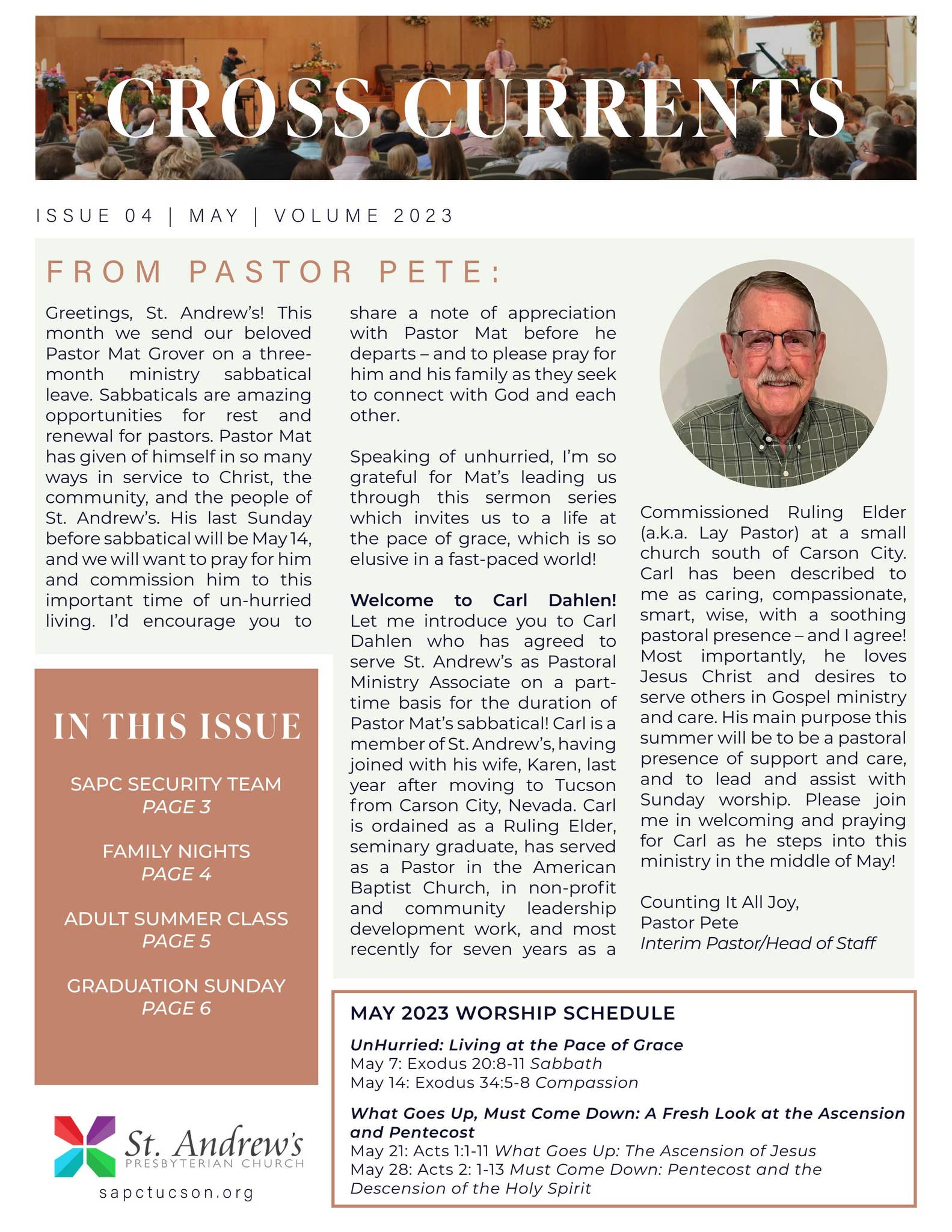 May 2023 Cross Currents by sapctucson - Issuu