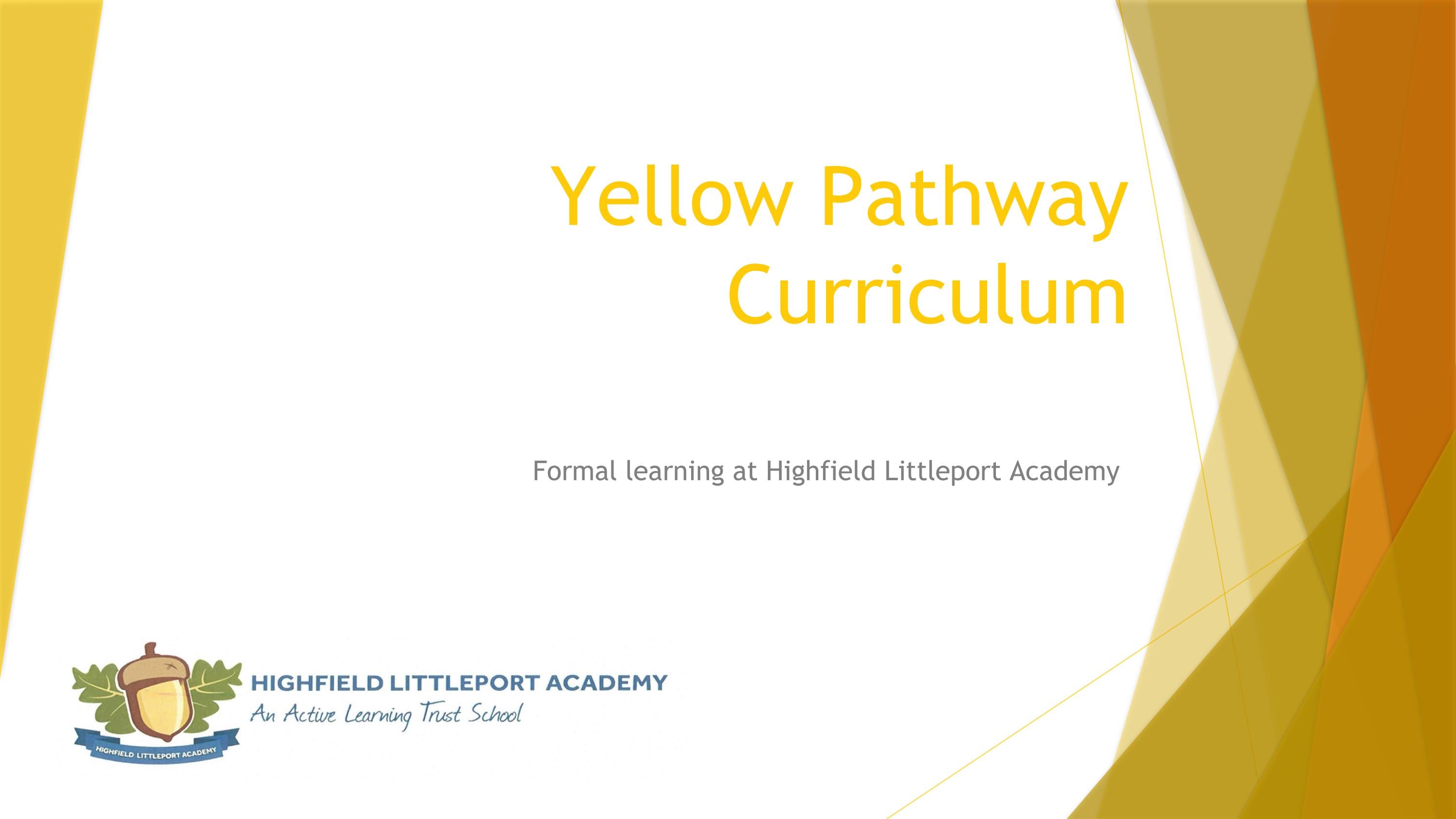 Yellow Pathway Curriculum Guide by Schudio - Issuu