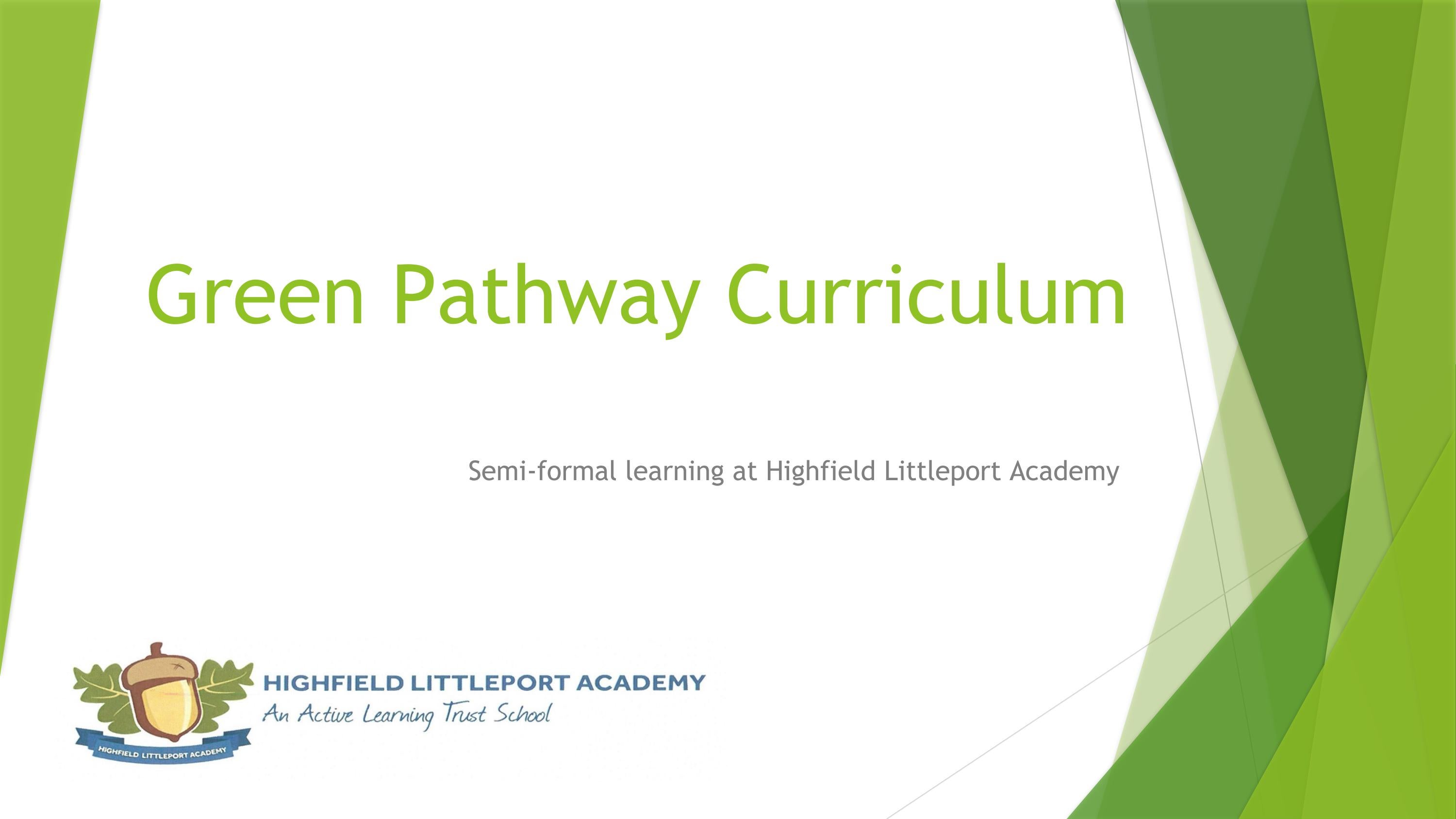 Green Pathway Curriculum Guide by Schudio - Issuu