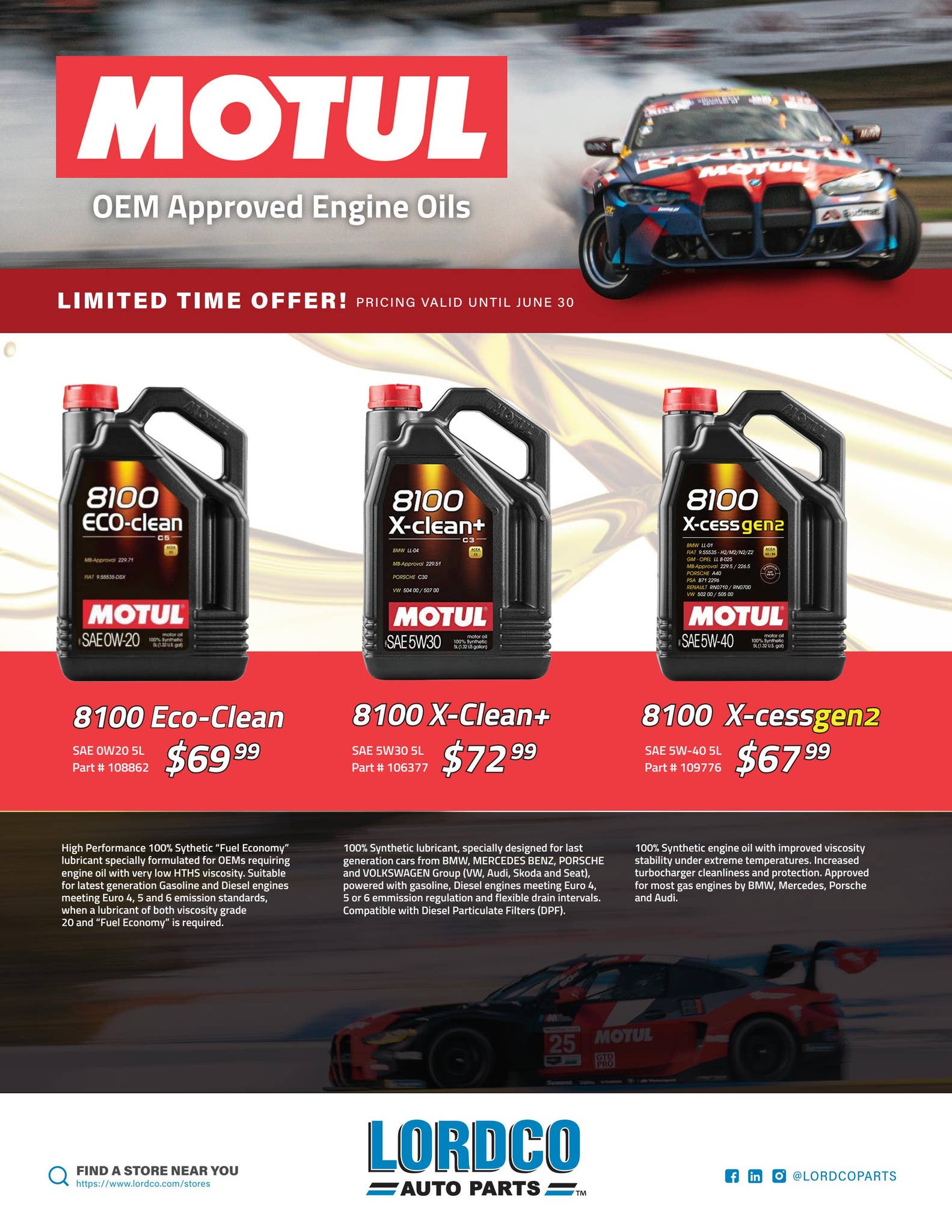 Motul Limited Time Offer by lordcoautoparts - Issuu