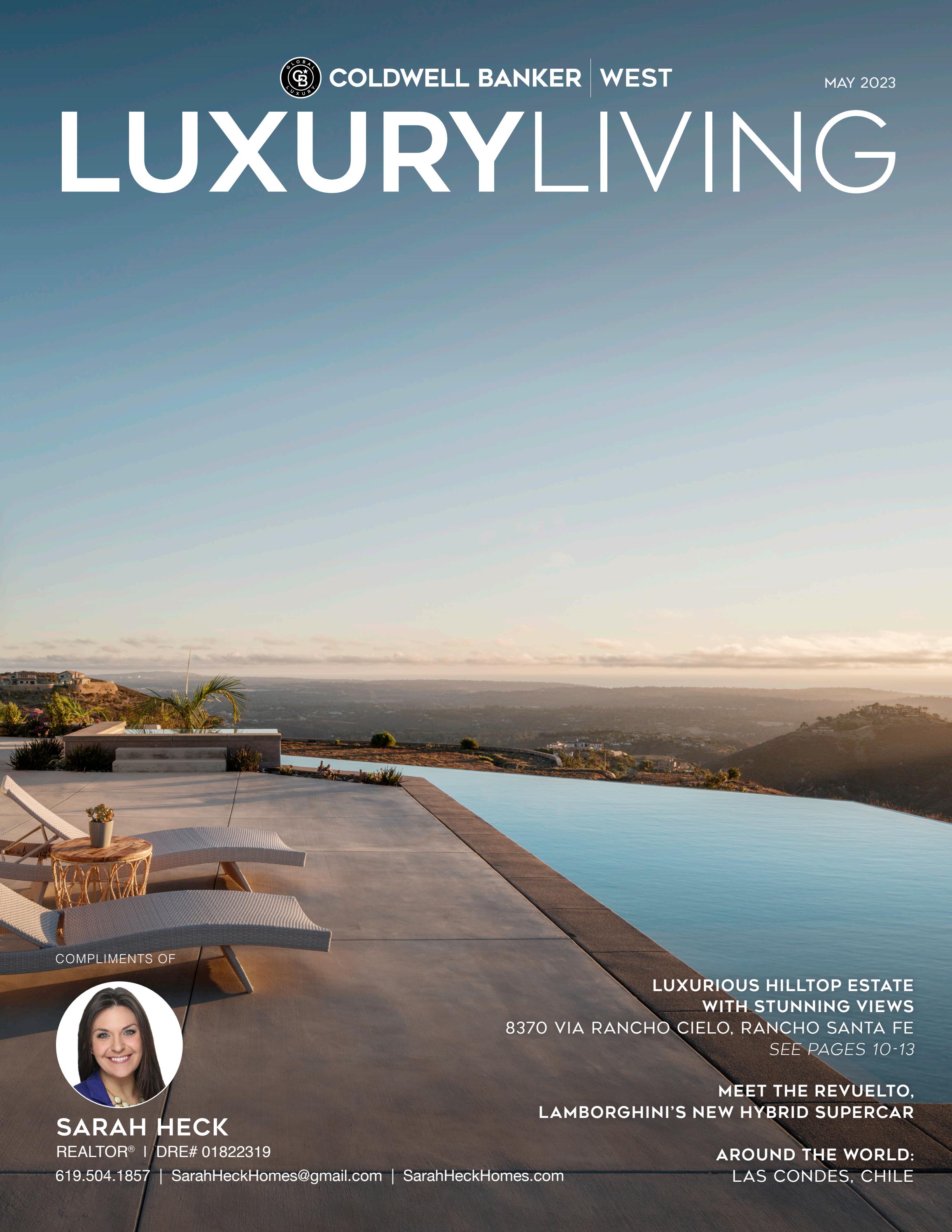 Sarah Heck | Luxury Living, May 2023 by Coldwell Banker West - Issuu