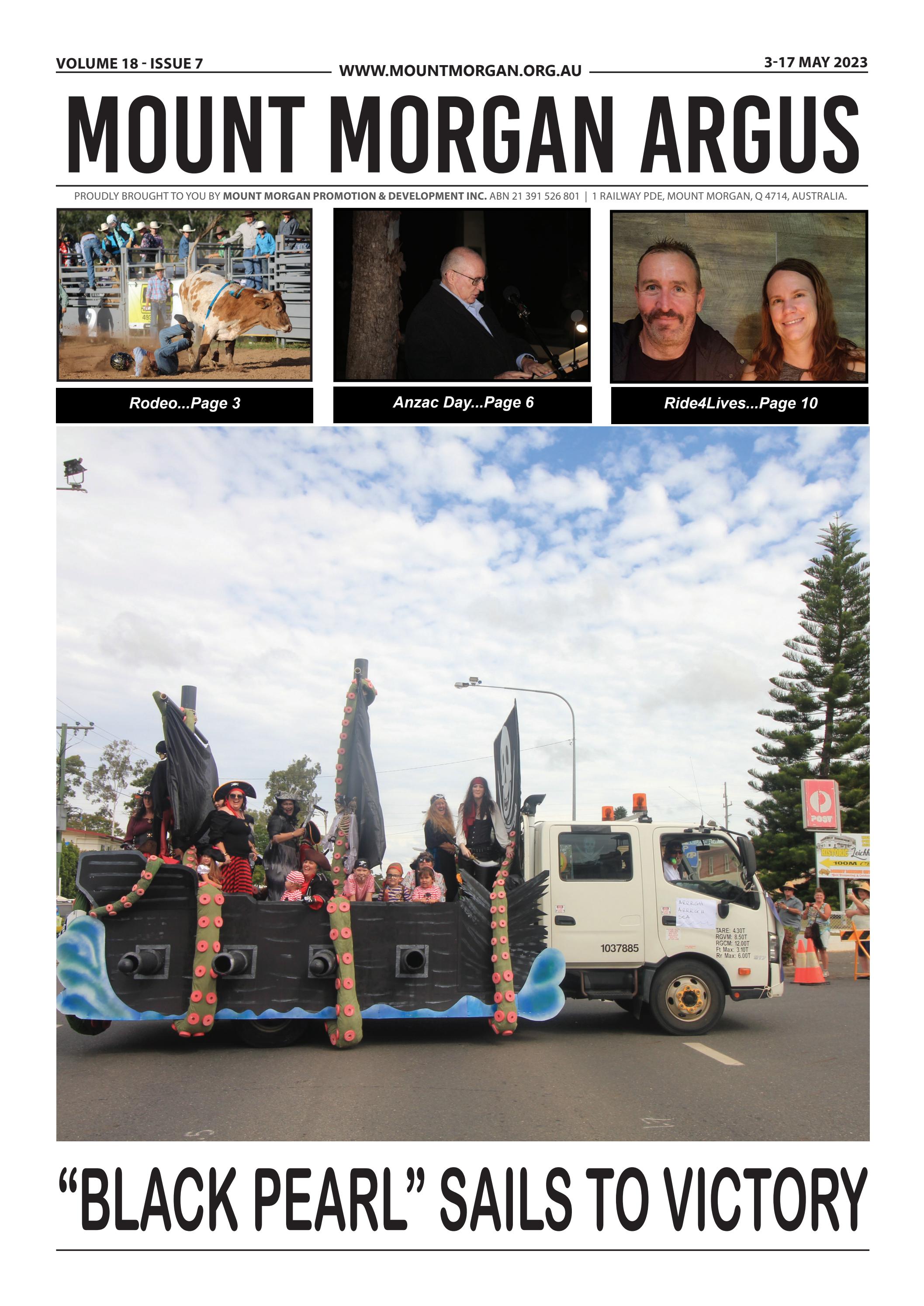 The Mount Morgan Argus Volume 18 Issue 7 by Mount Morgan Promotion and ...