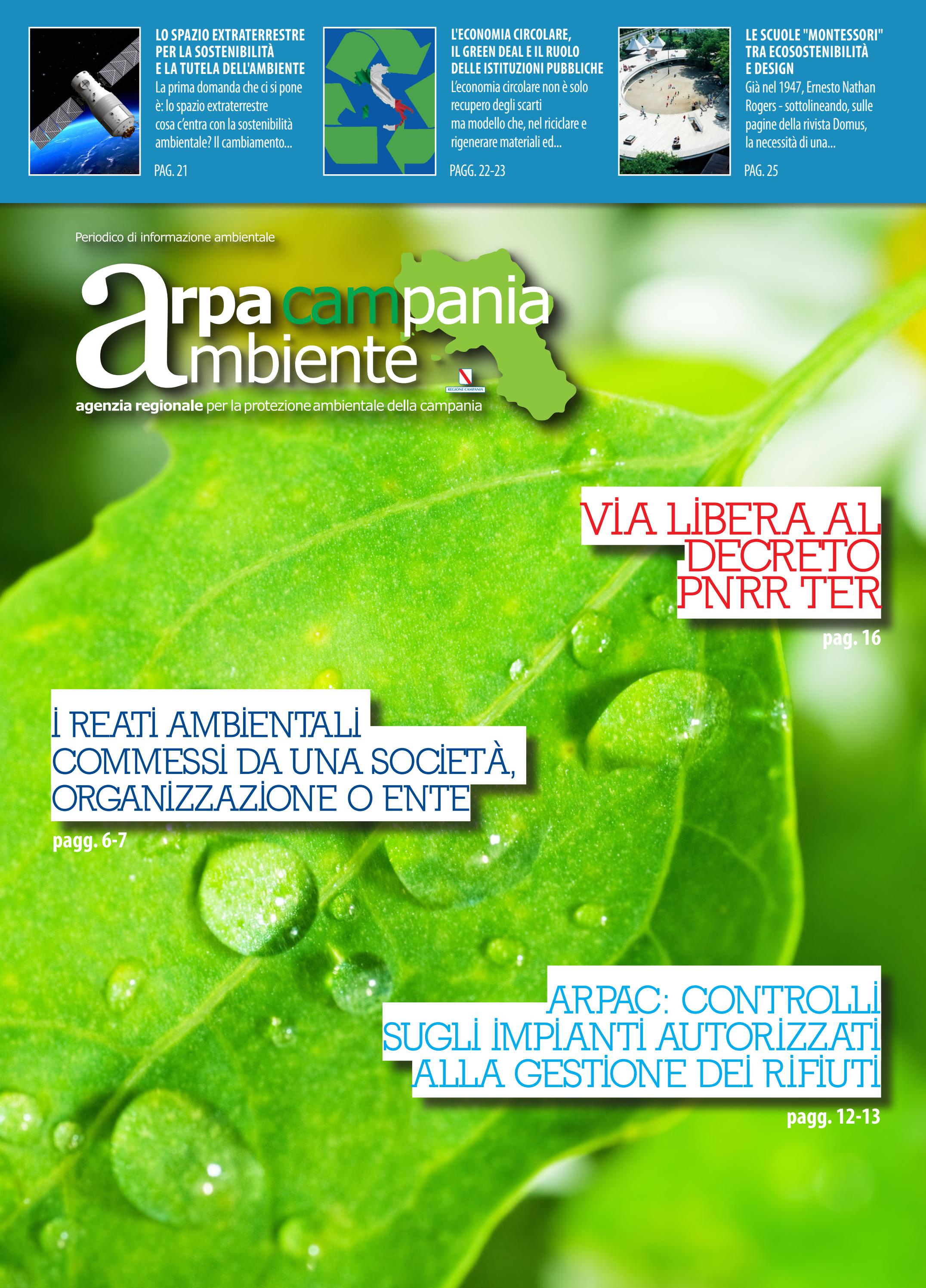 Arpacampania Ambiente n.4/2023 by Arpa Campania Servizio Comunicazione - Issuu