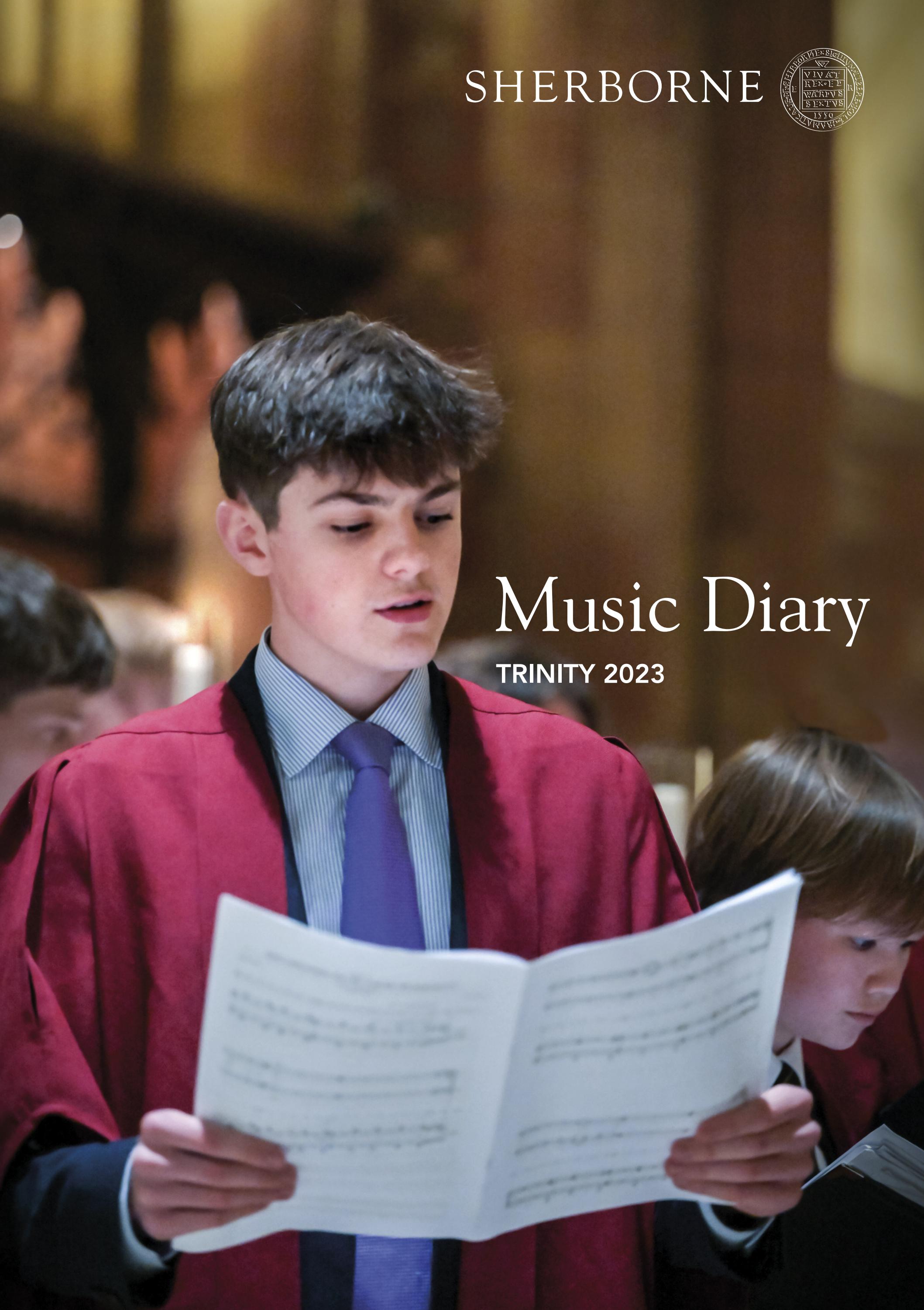 Sherborne School Music Diary Trinity 2023 by Shelleys the Printers Ltd ...