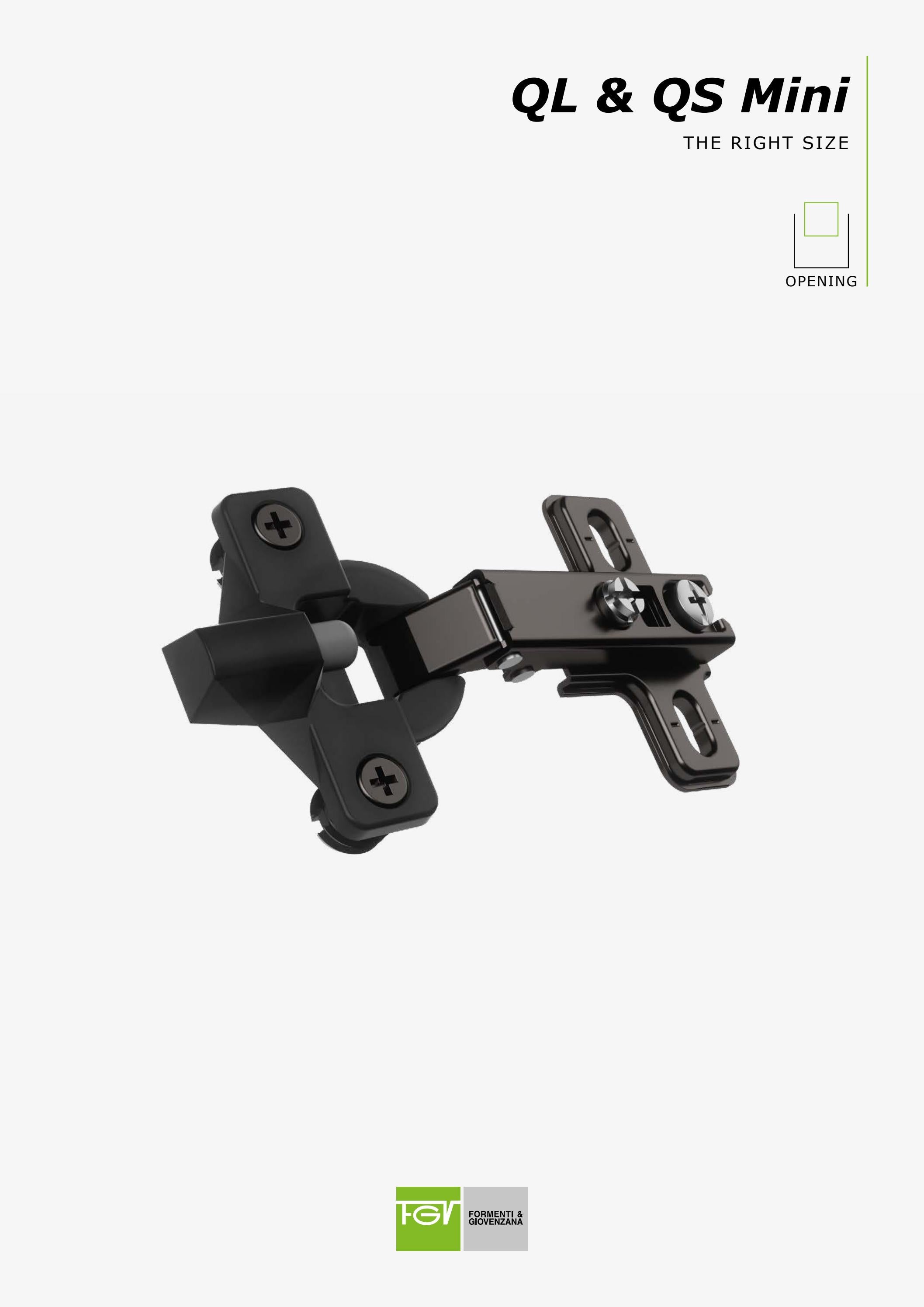 FGV QL&QS Mini Hinge catalogue by formentiegiovenzana - Issuu
