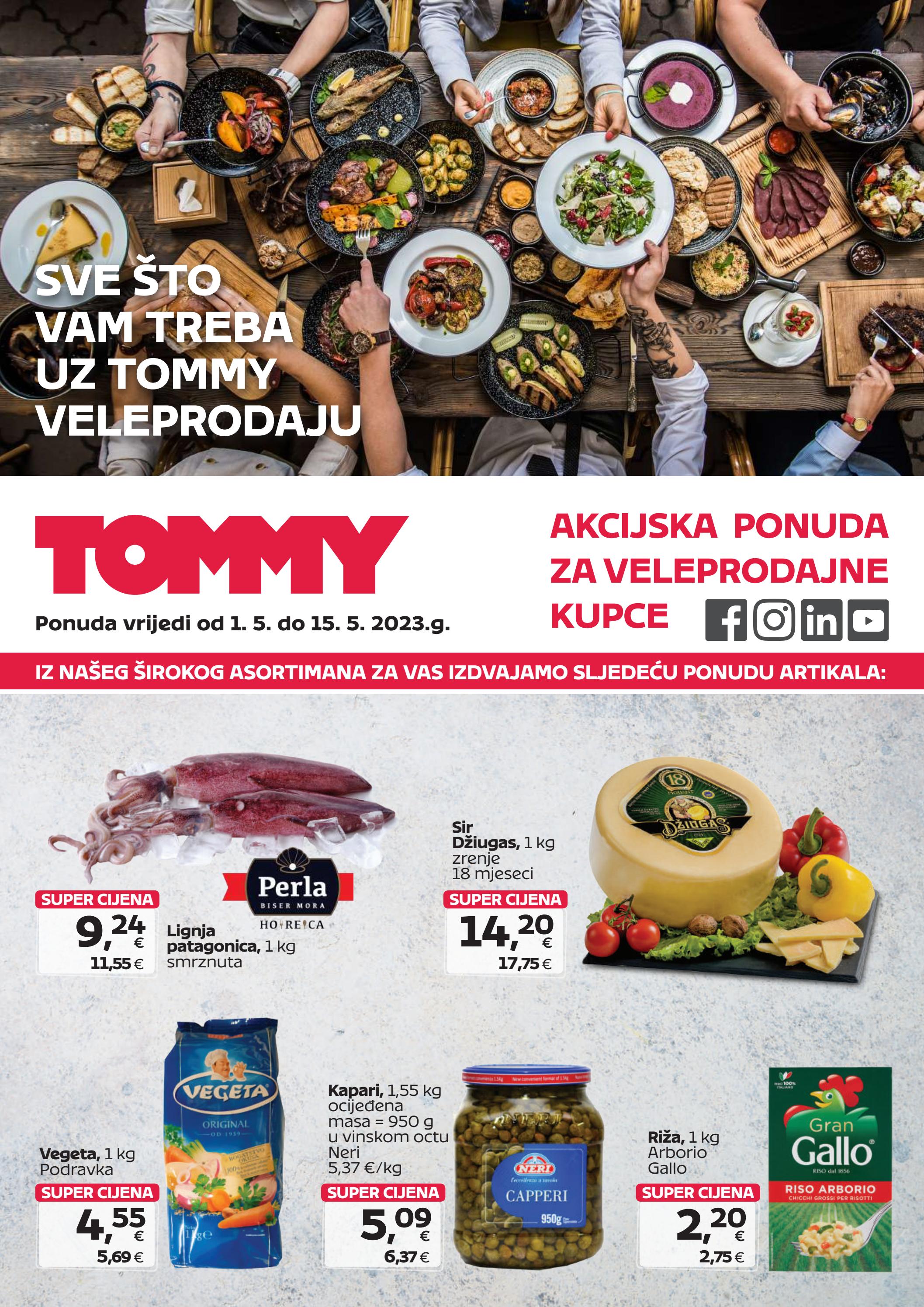 Tommy katalog Veleprodaja od 01.-15.05.2023. by Catalog.hr - Issuu