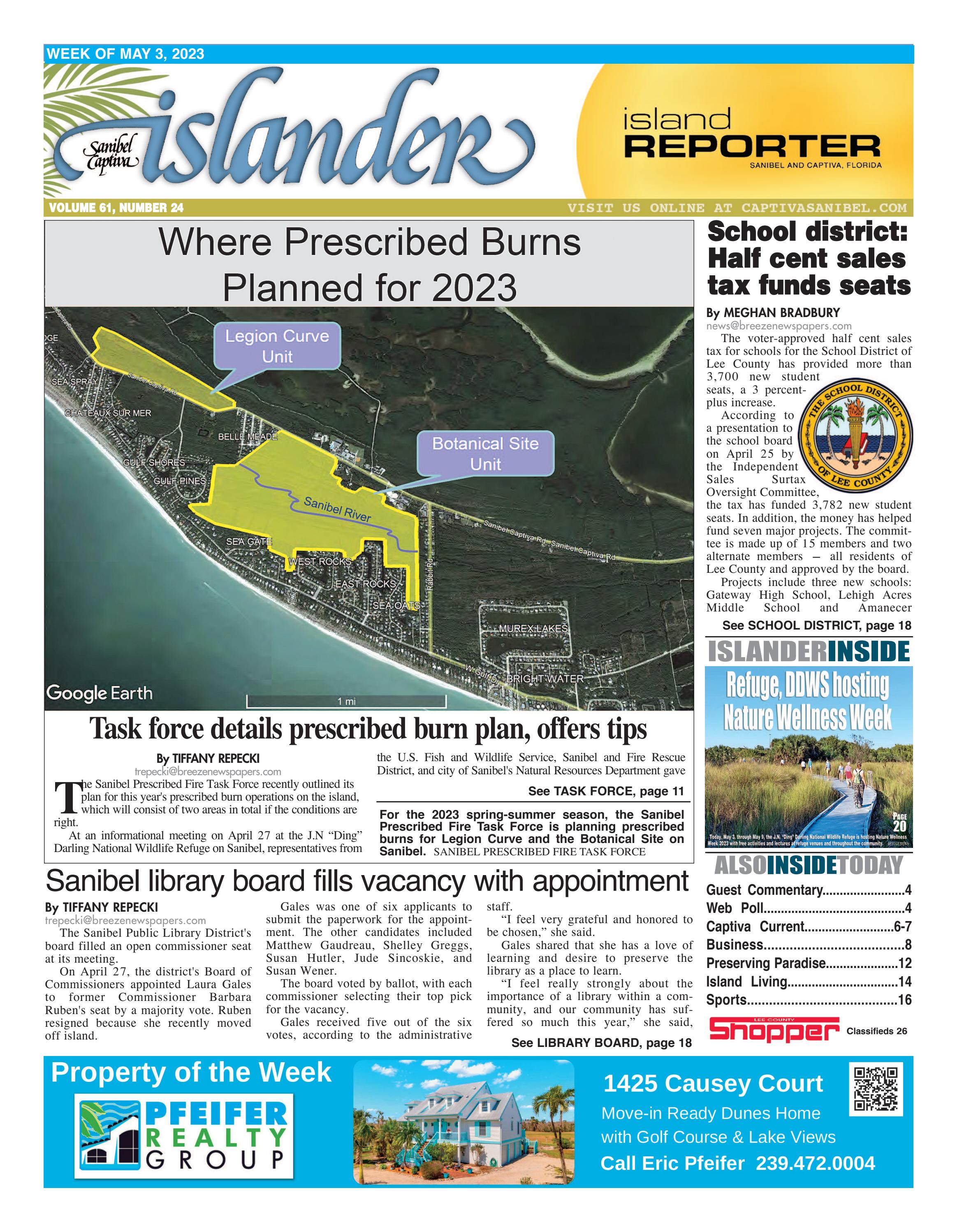 Sanibel Island Reporter/Islander by BreezeNewspapers - Issuu