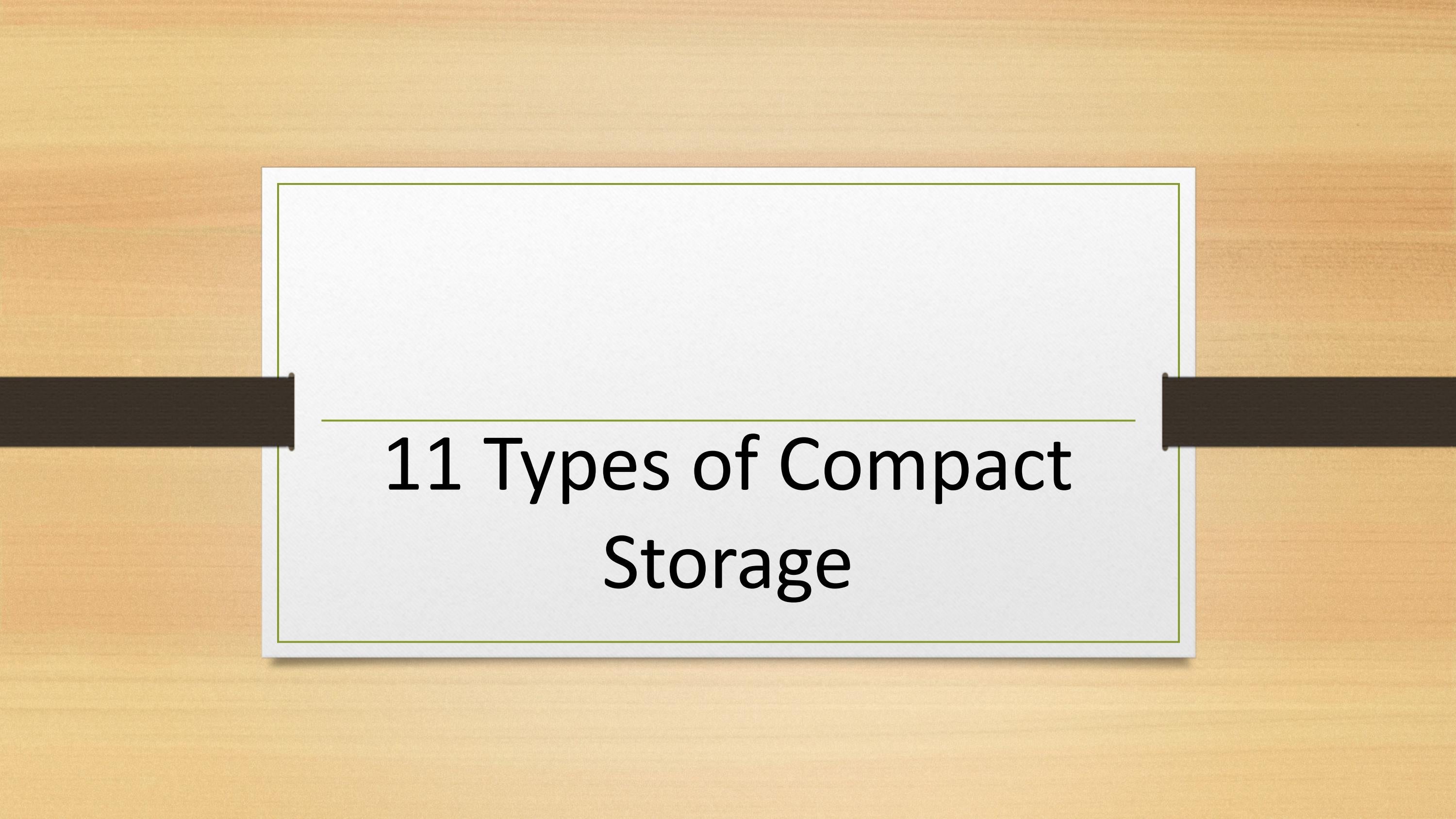 Best Compactor storage system manufacturer in Mumbai by Myriad Storage ...