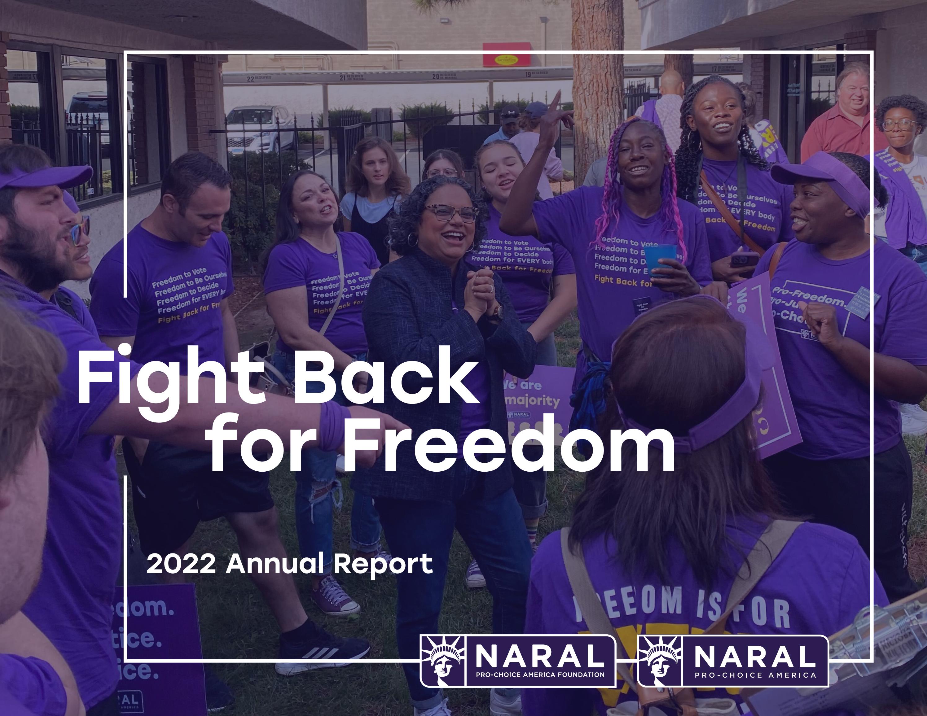 Fight Back for Freedom by NARAL Pro-Choice America - Issuu