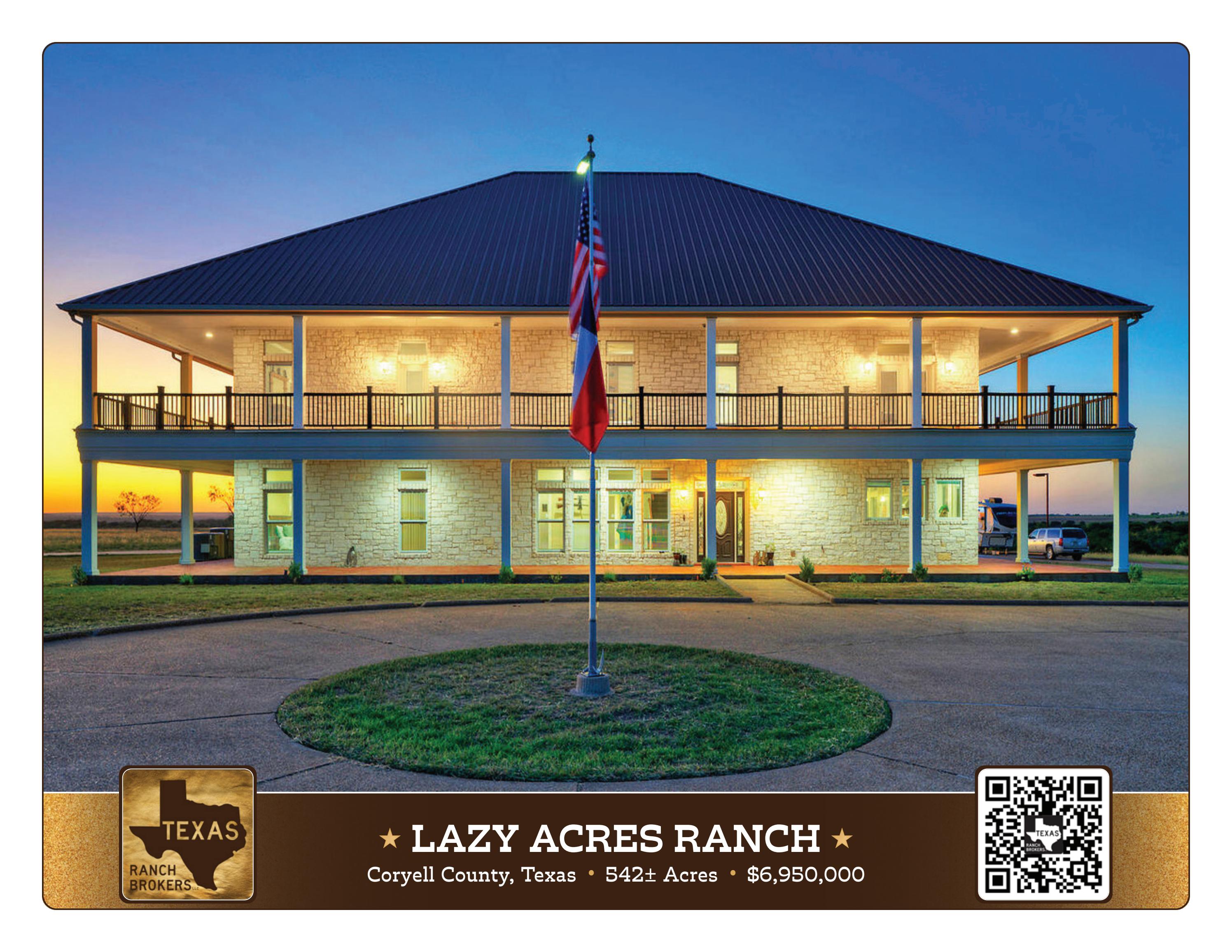 TRB Lazy Acres Ranch | Coryell County, TX | 542+/- Acres by American ...