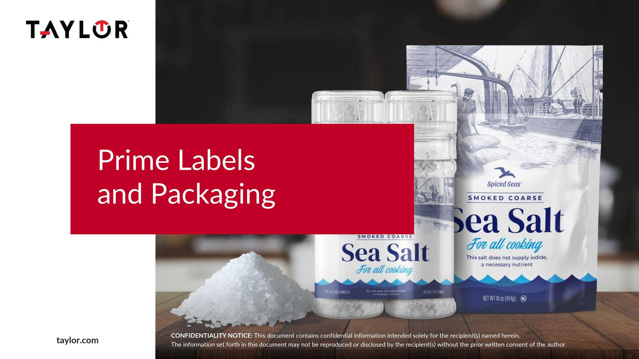 Taylor Prime Labels and Packaging by Taylor - Issuu