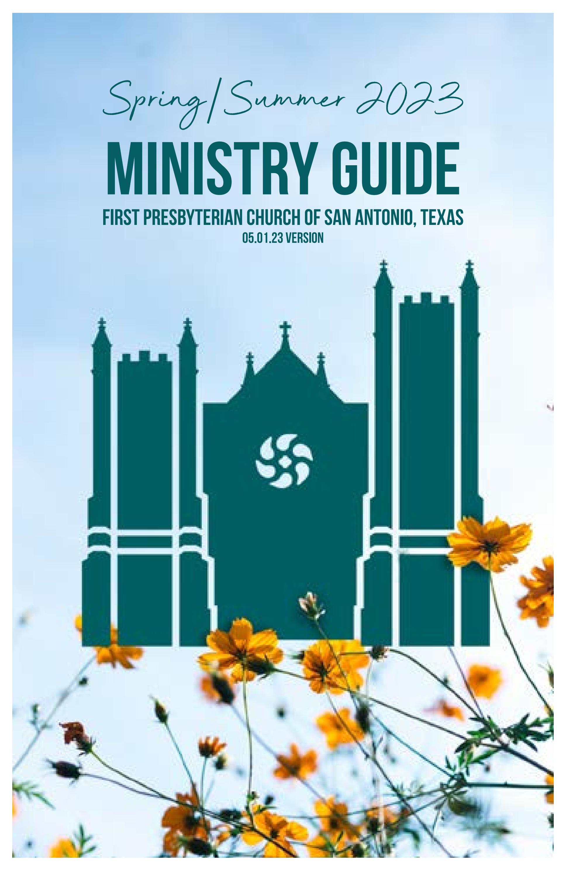 Spring23 Ministry Guide V2 by FPC San Antonio - Issuu