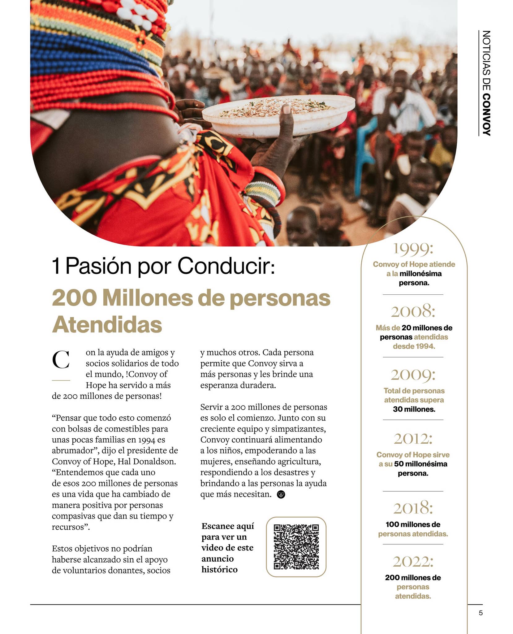 Hope Quarterly | Issue 29 - Annual Report - Spanish by Convoy of Hope ...