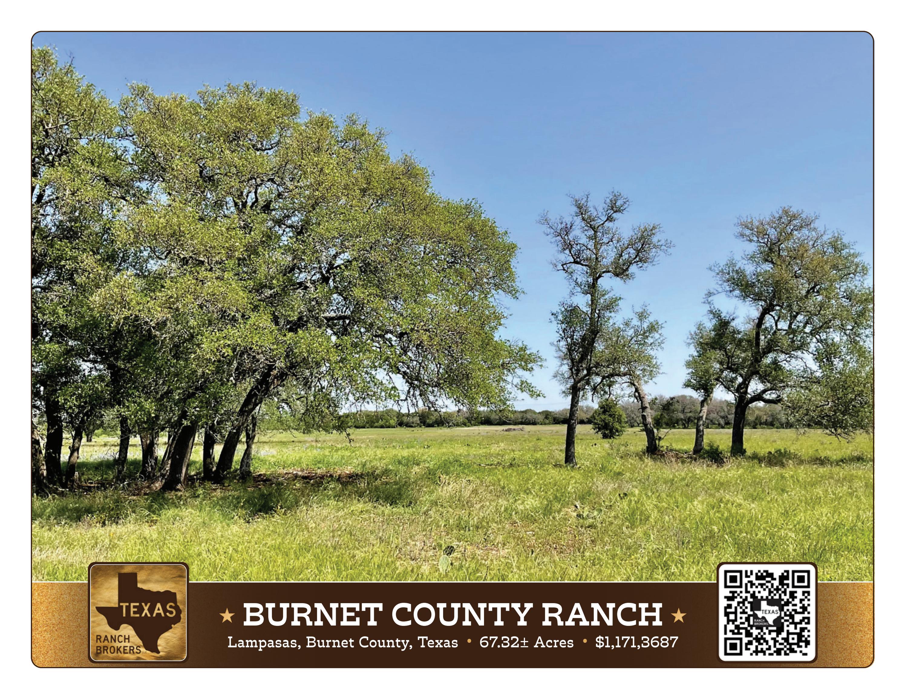Burnet County Ranch, Lampasas, Texas - Texas Ranch Brokers by American ...