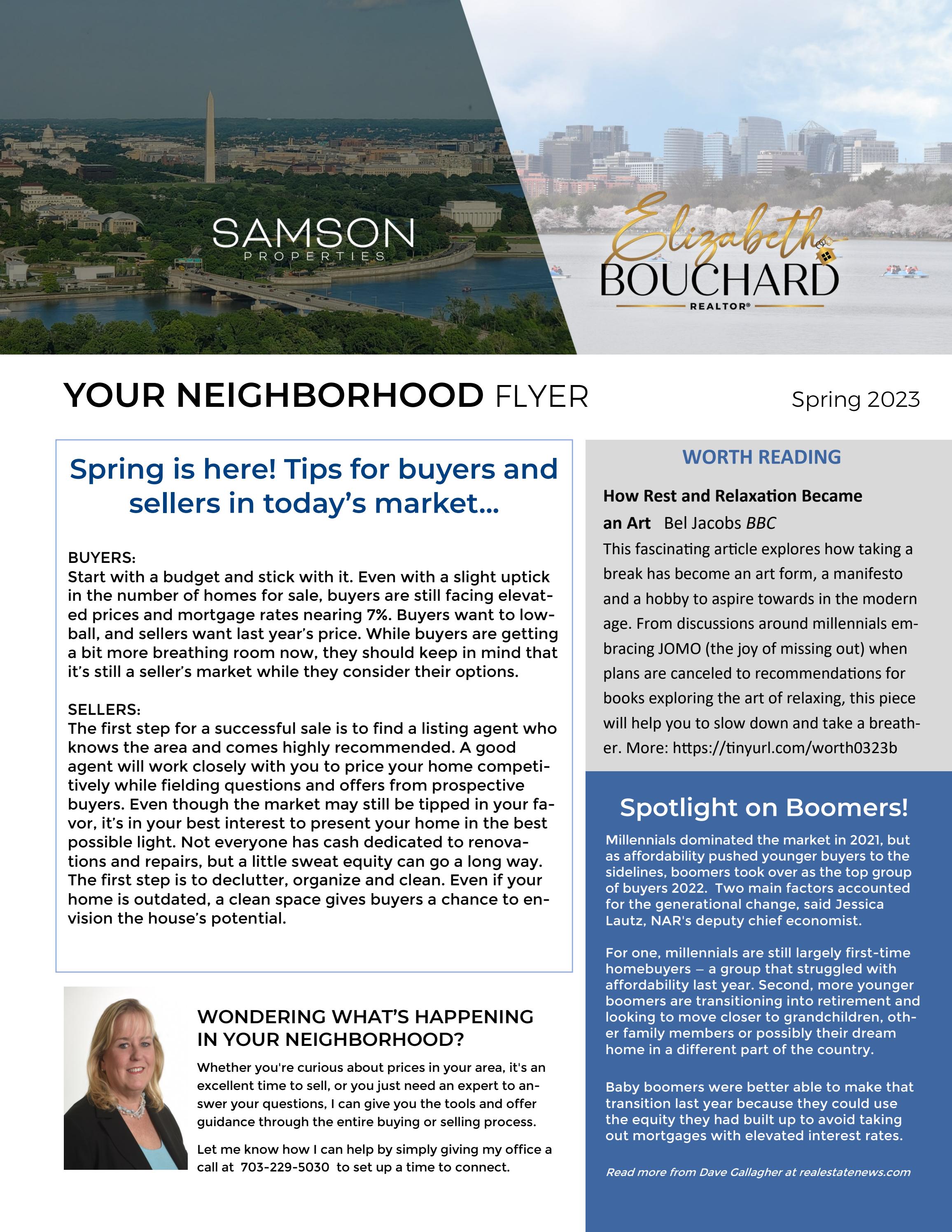 Arlington VA Newsletter Spring 2023 by Elizabeth Bouchard - Issuu