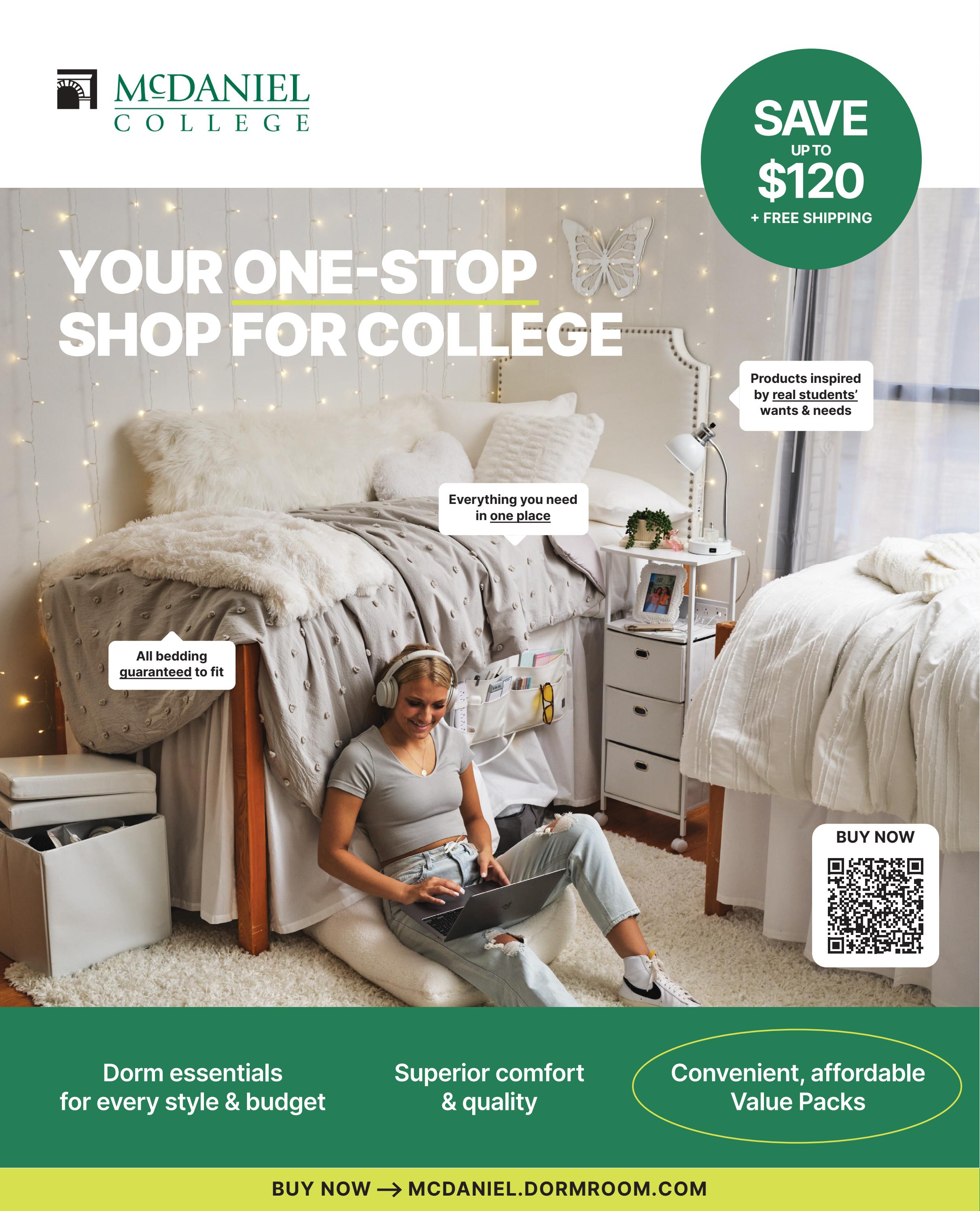 McDaniel College Dorm Essentials by Dormify - Issuu