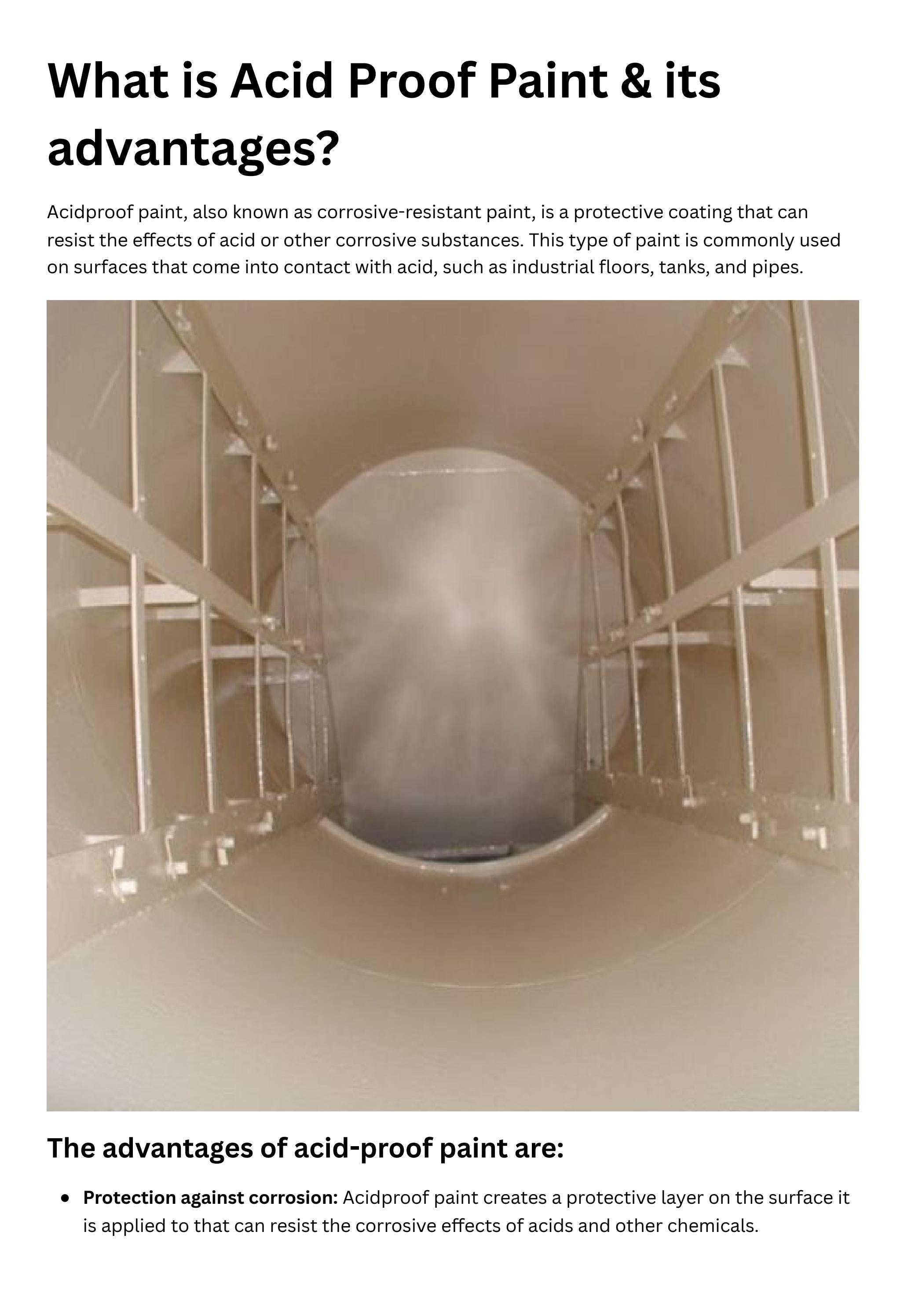 What is Acid Proof Paint & its advantages? by Maxkote Ltd - Issuu