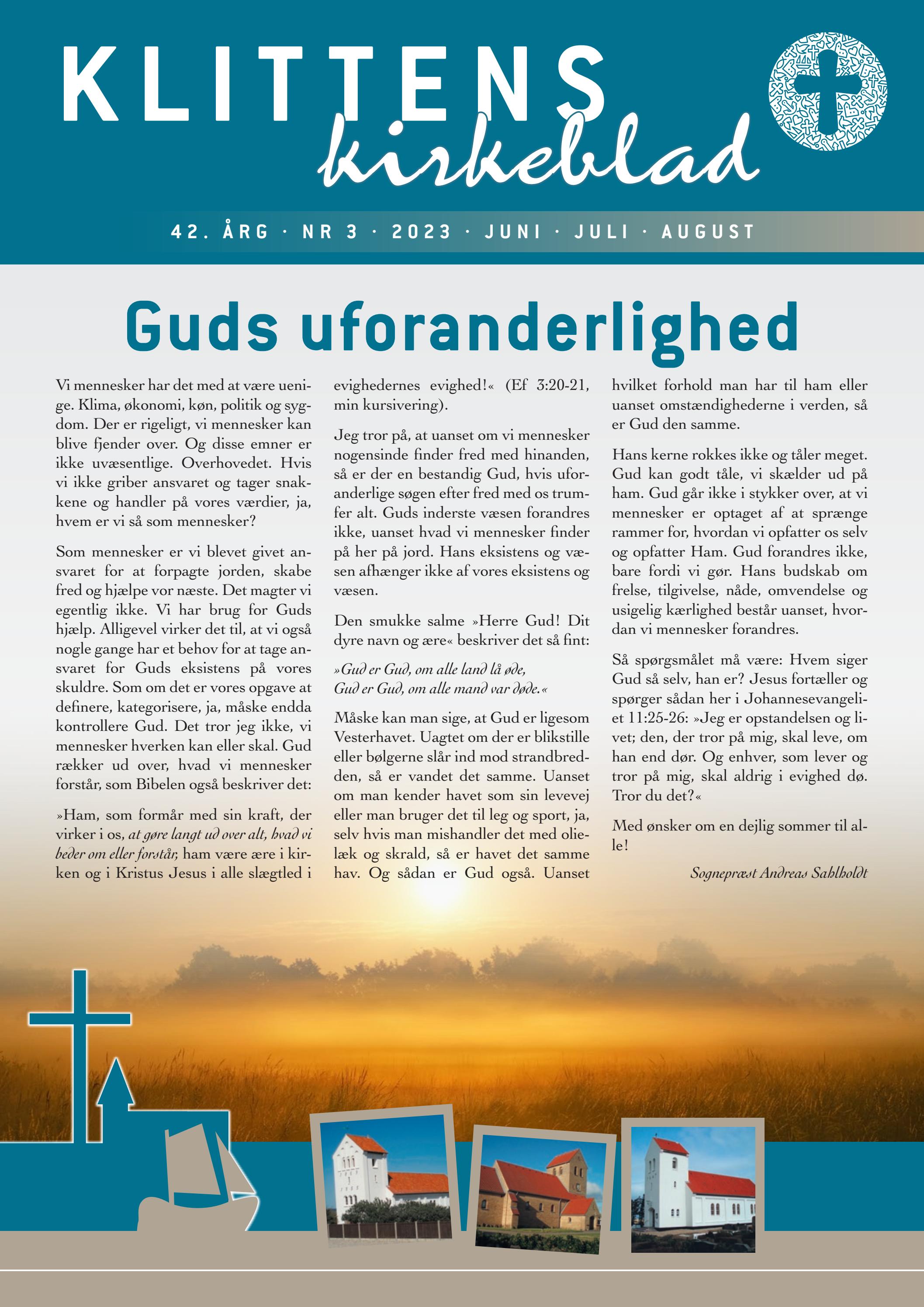 Holmsland kirkeblad - Nr. 3 - 2023 by Videbæk Bogtrykkeri A/S - Issuu